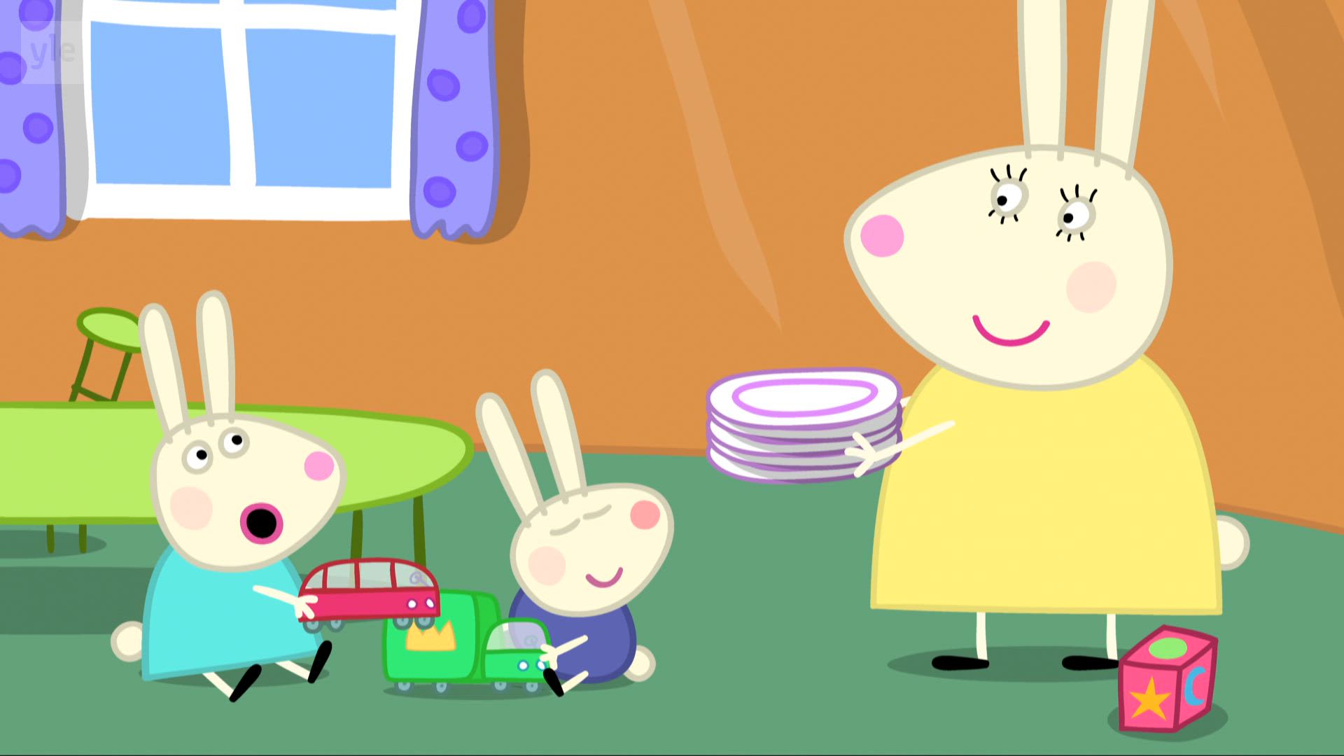 Neiti Jäniksen vapaapäivä | Pipsa Possu | Yle Areena