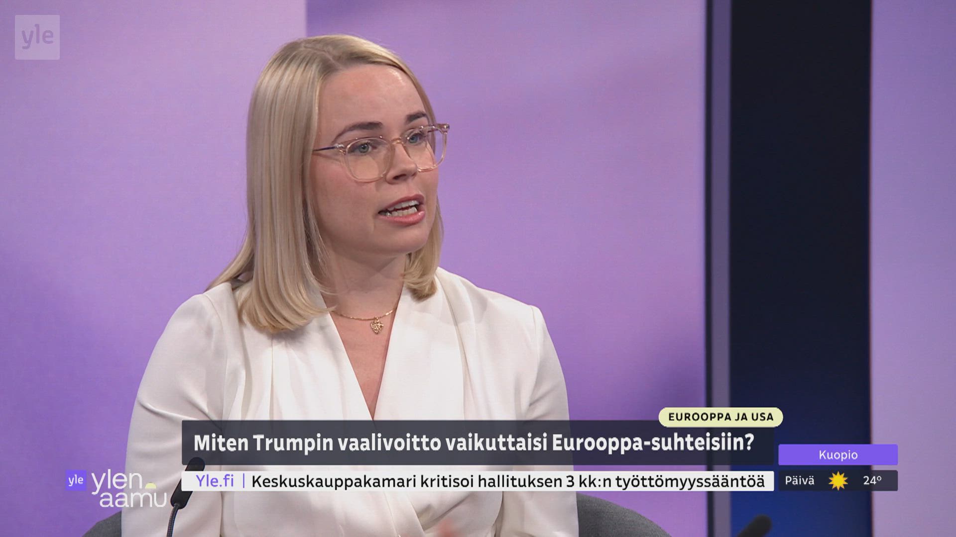 Euroopan puolustus USA:n näkökulmasta | Yles morgon | Yle Arenan