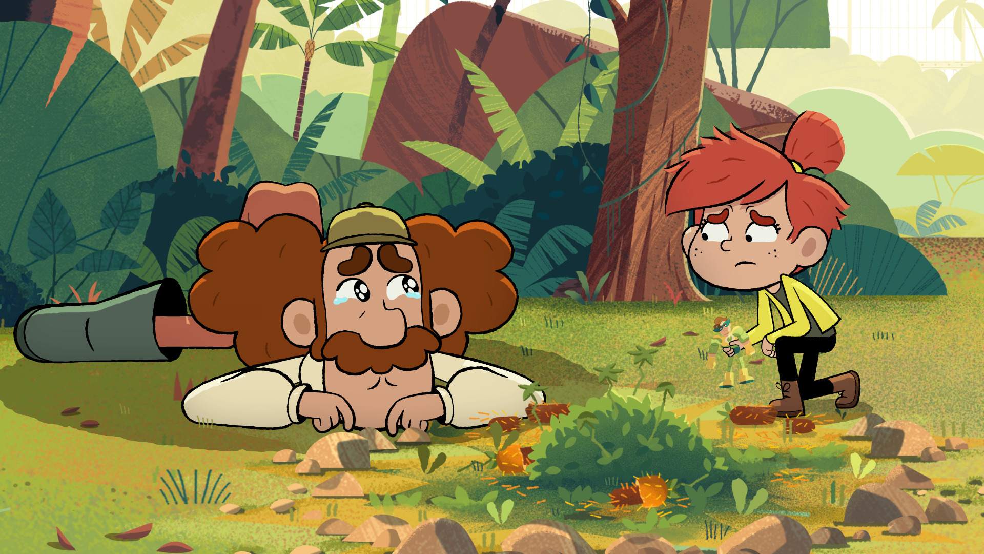 En saigaantilop blir sjuk | Audrey's Shelter | Yle Arenan