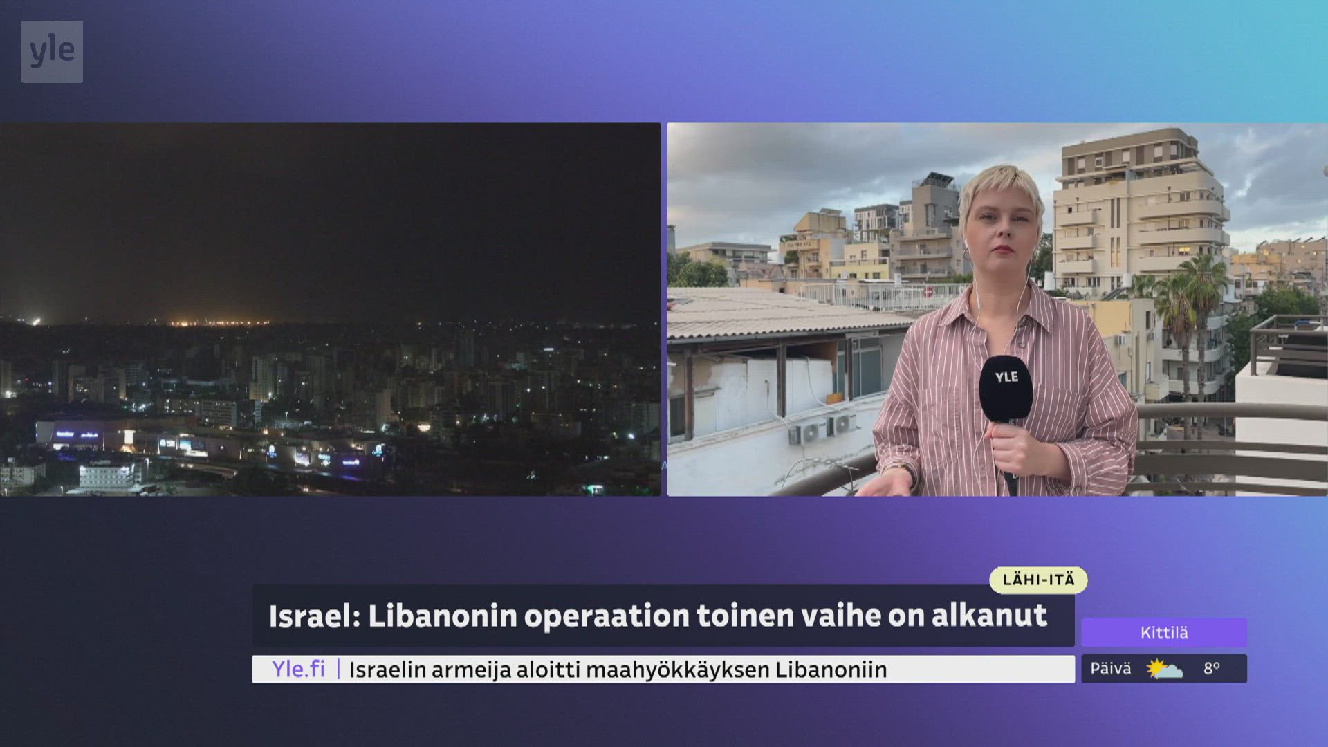 Tilanne Lähi-idässä yön jälkeen | Yles morgon | Yle Arenan