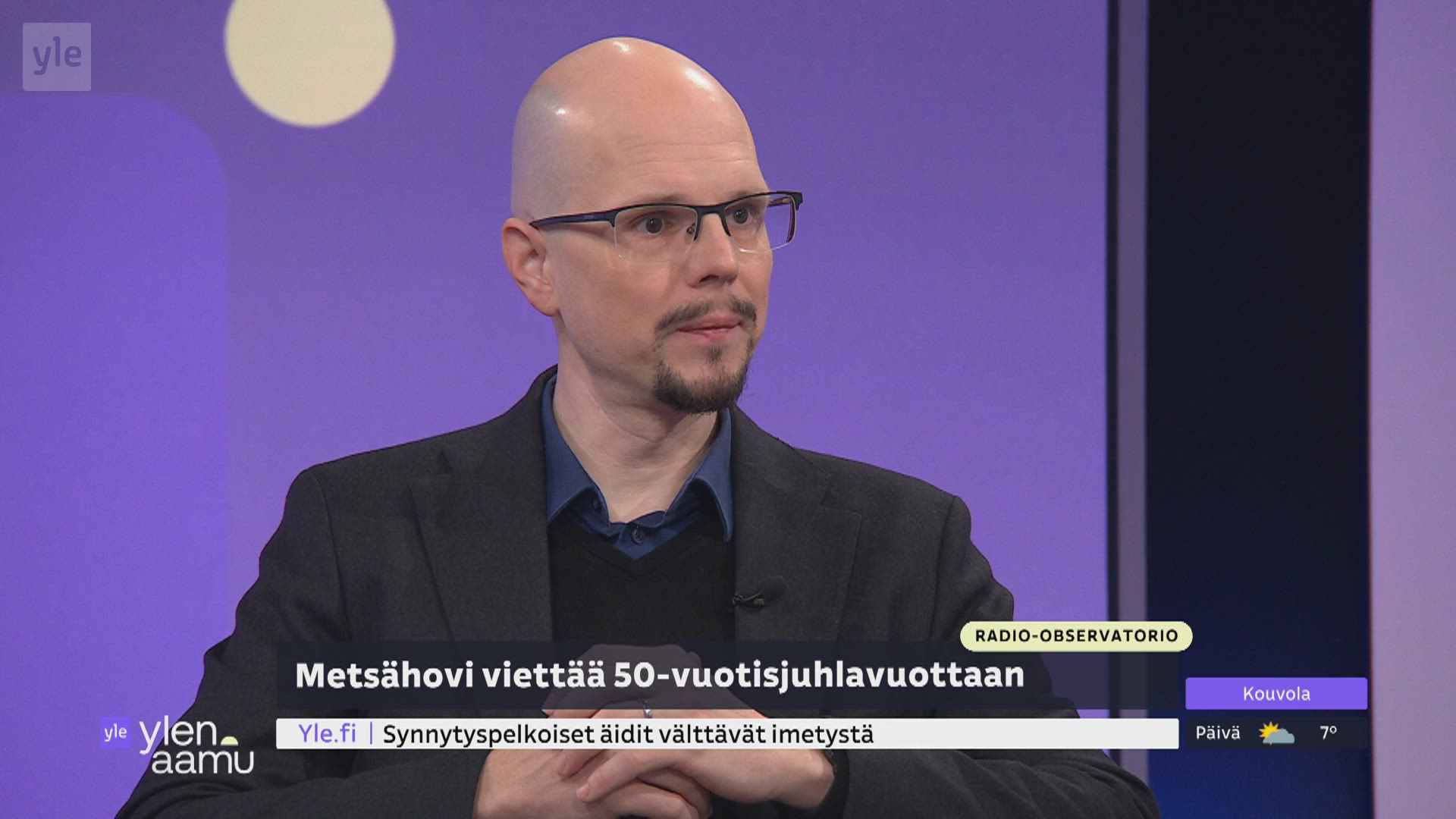 Kirkkonummen metsissä tutkitaan maailmankaikkeutta | Yles morgon | Yle Arenan