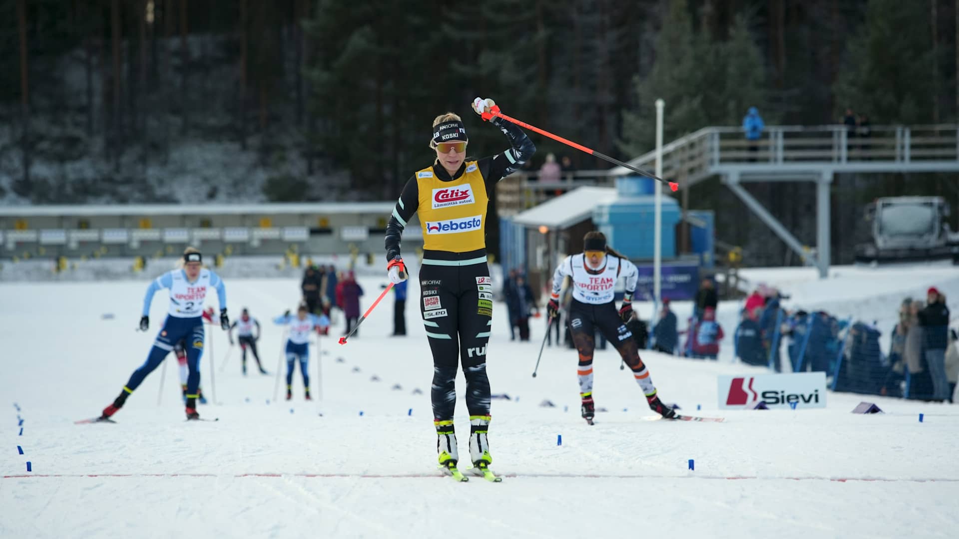 Jasmi Joensuu ylivoimaiseen voittoon | Hiihdon Suomen Cup | Yle Areena