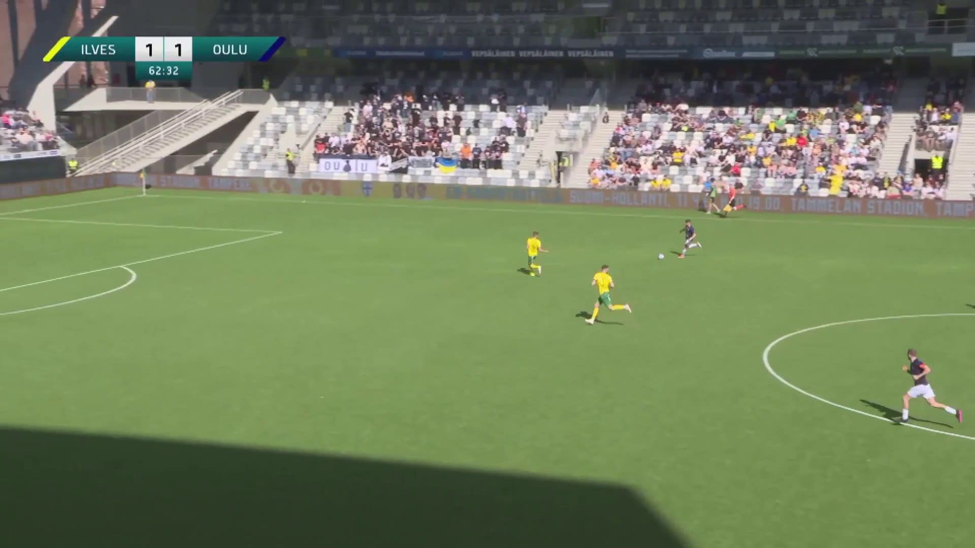 Ilves–AC Oulu: 1–2-maali | Jalkapallon Veikkausliiga | Yle Areena