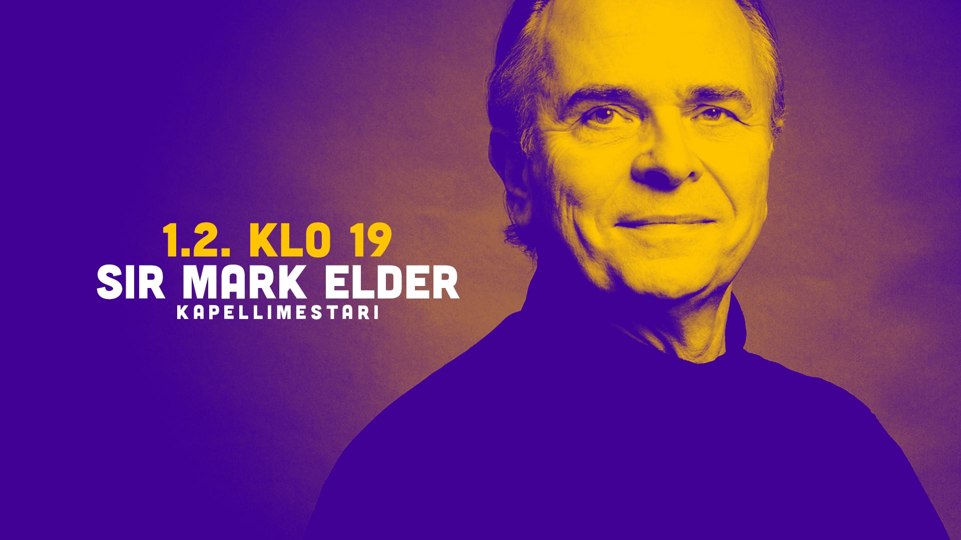 Sir Mark Elder johtaa | Radion sinfoniaorkesterin konsertti | Yle Areena