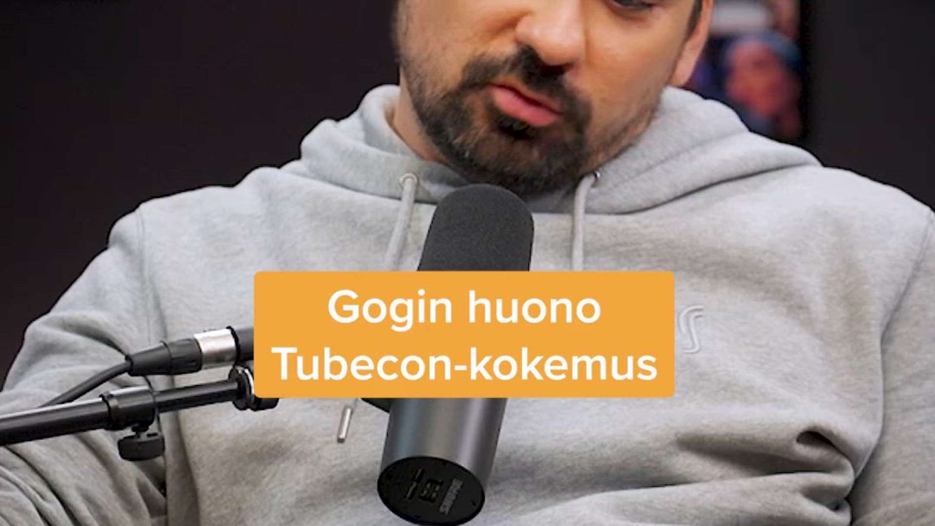 Gogin huono Tubecon-kokemus | Gogin kantabaari | Yle Areena