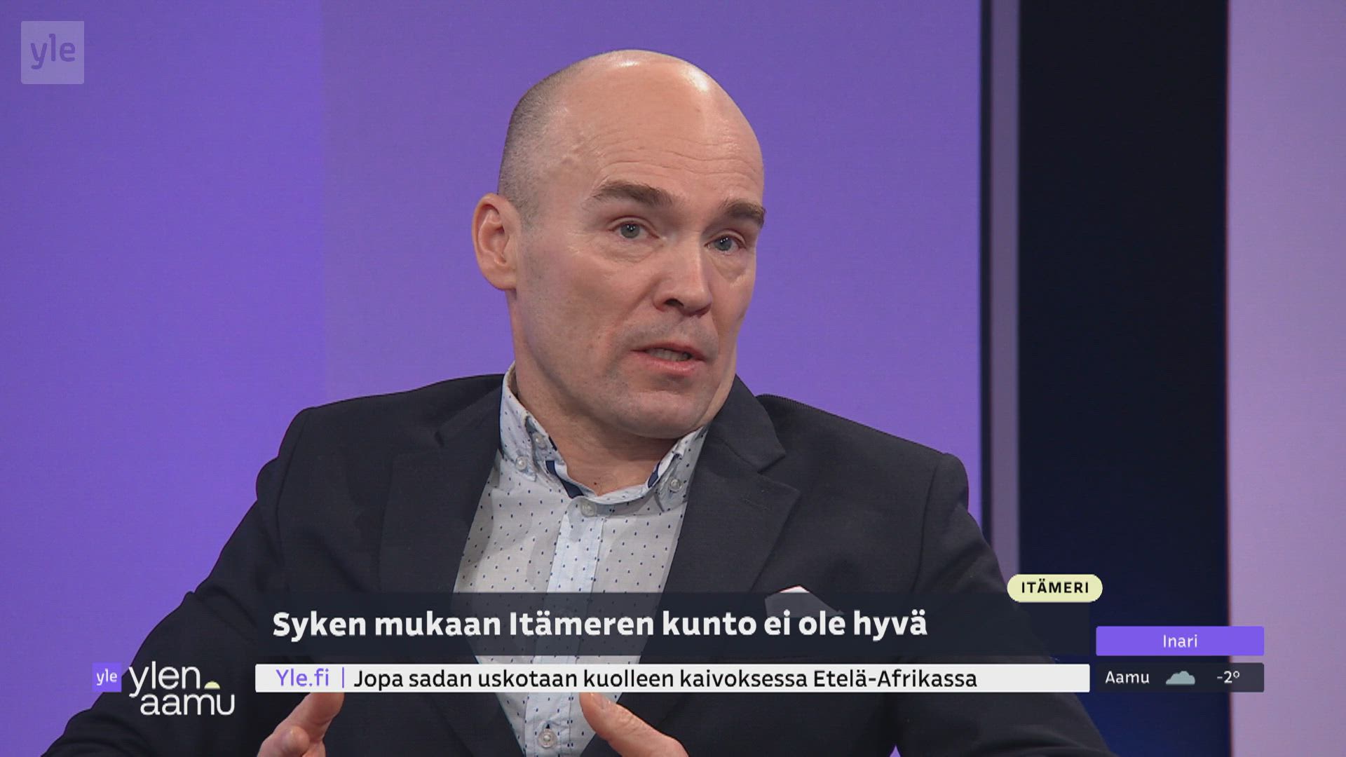 Meriluonnon tila Itämerellä | Yles morgon | Yle Arenan