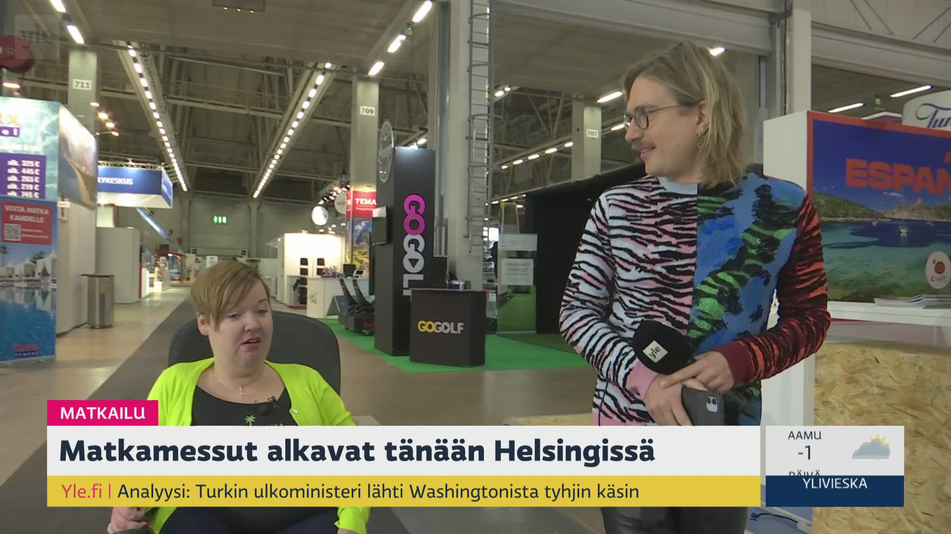 Matkamessut alkavat Helsingissä | Ylen aamun klipit 2022-2023 | Yle Areena