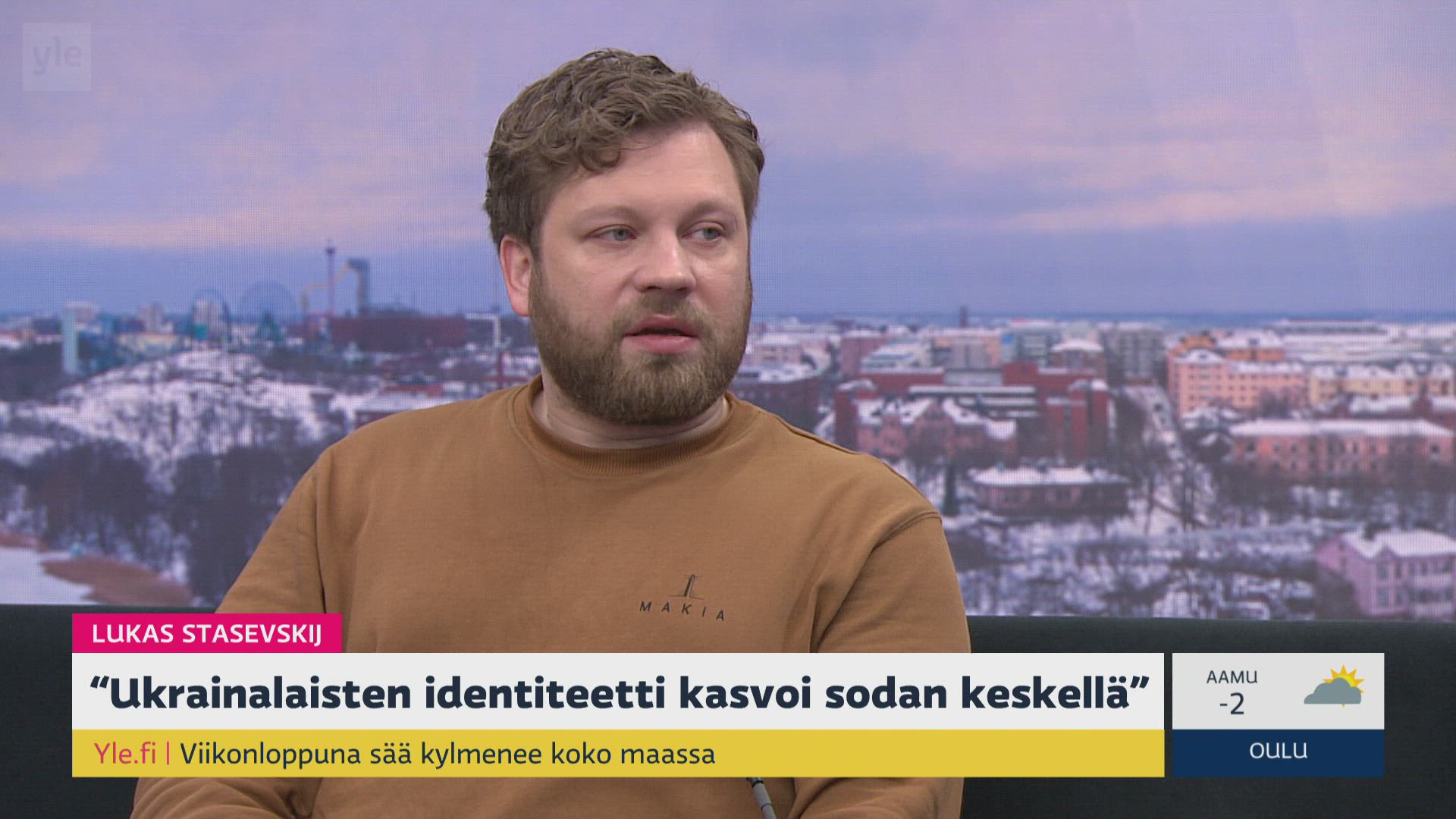 Sellisti ja dokumentaristi Lukas Stasevskij | Ylen aamun klipit 2022-2023 | Yle Areena