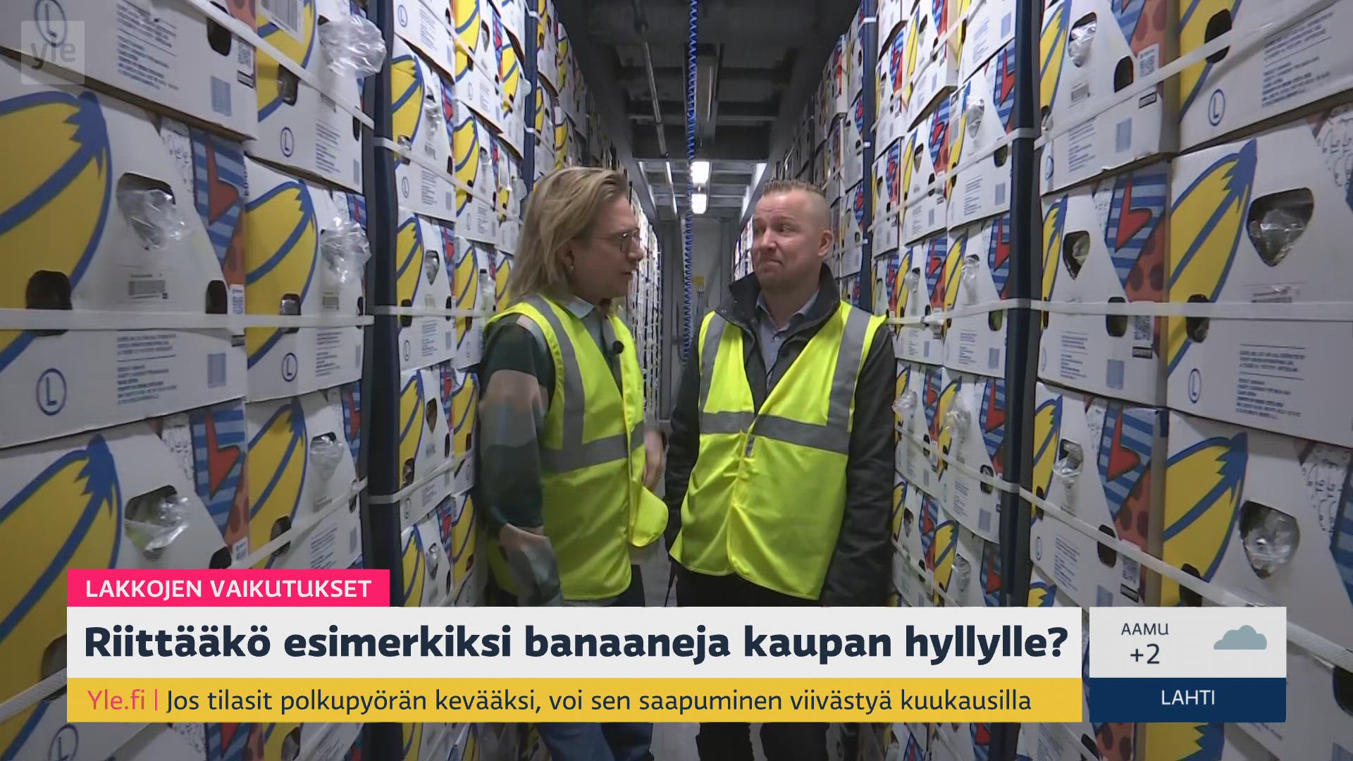 Riittääkö banaaneja kaupan hyllylle? | Ylen aamu | Yle Areena