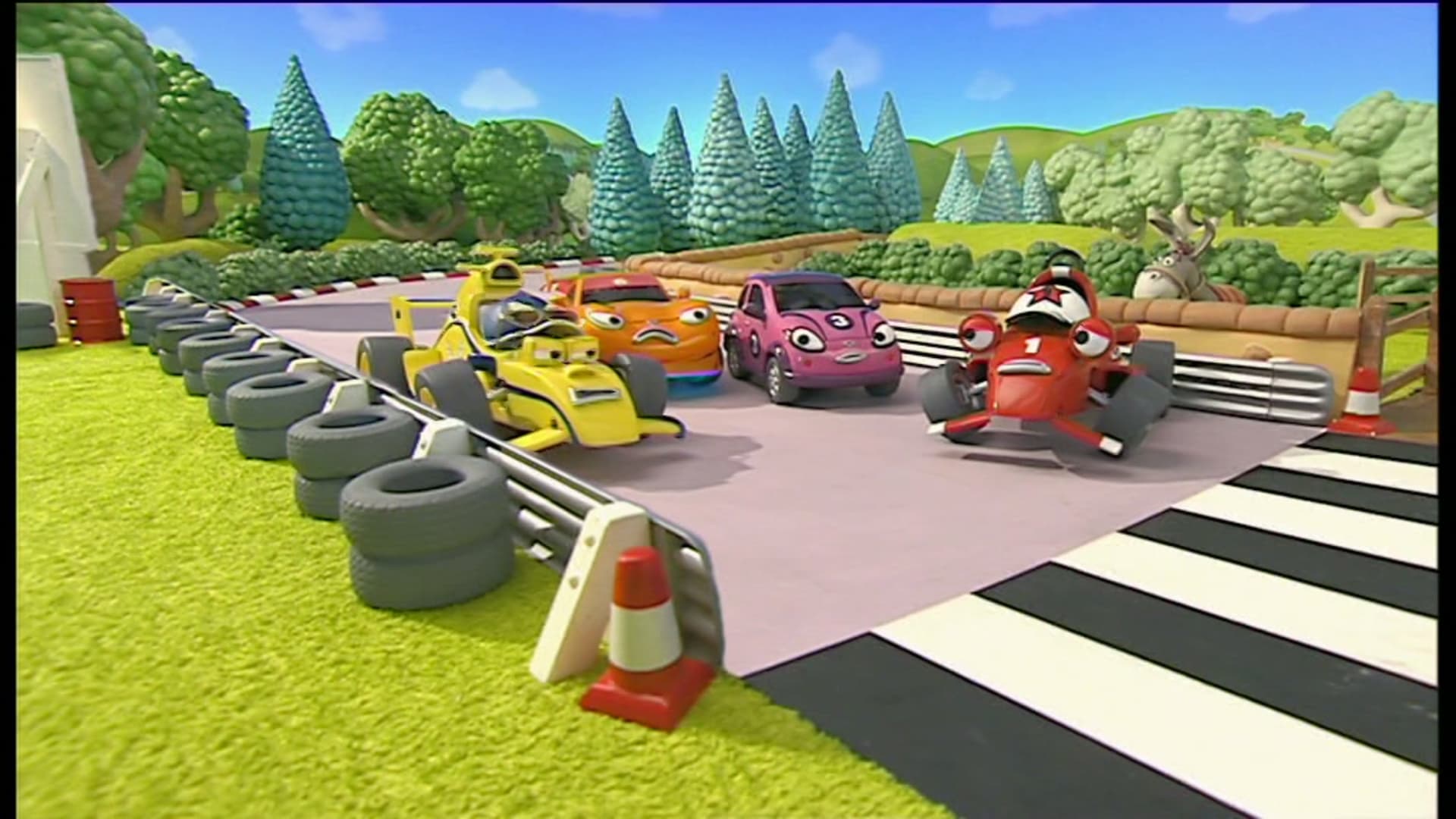 Plåtis blir rädd | Rorri Racerbil | Yle Arenan