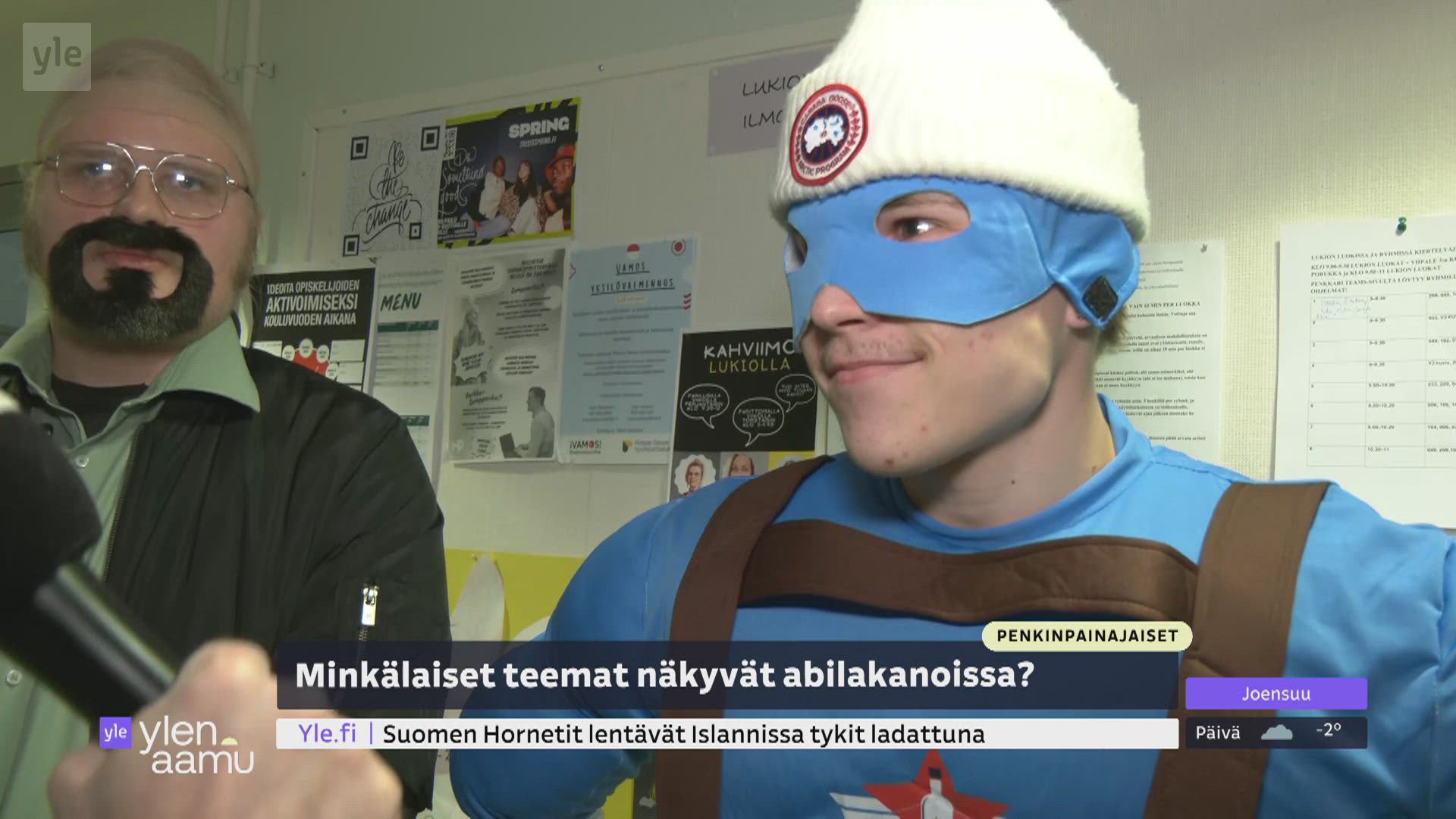 Penkkarihumua Siilinjärveltä | Yles morgon | Yle Arenan