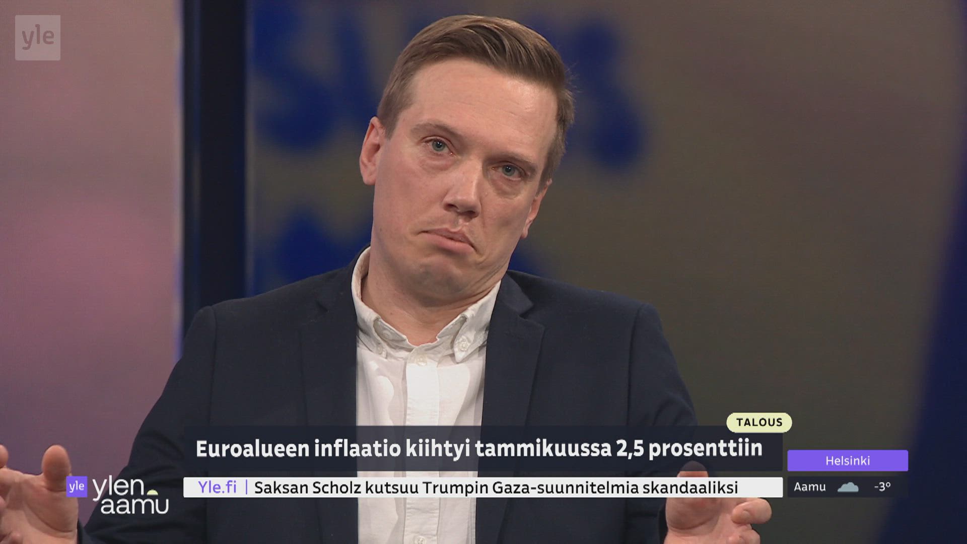 Yrittäjien näkymät työmarkkinakevääseen | Yles morgon | Yle Arenan