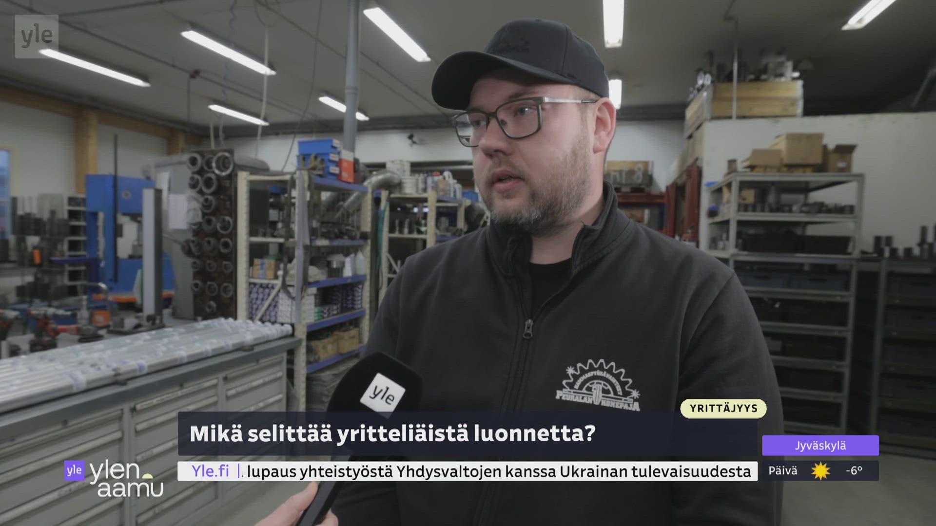 Etelä-Pohjanmaalla uskalletaan yrittää | Yles morgon | Yle Arenan