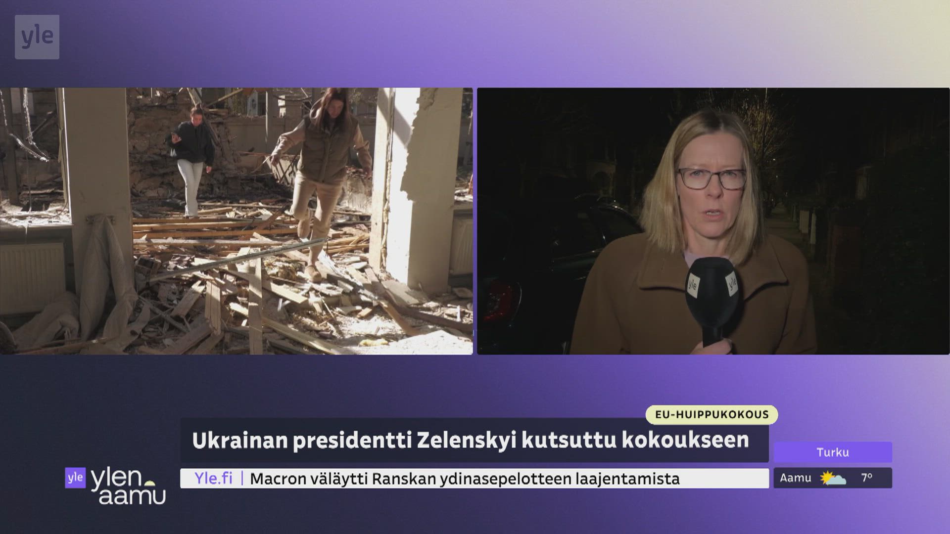 Onko tänään Brysselissä Euroopan turvallisuuden kohtalonhetki? | Yles morgon | Yle Arenan