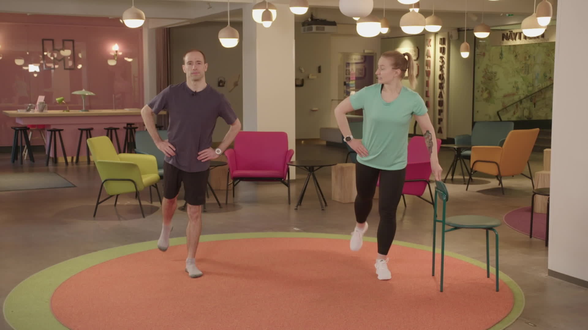 Tasapaino ja voimaharjoitus | Jumppahetki | Yle Areena