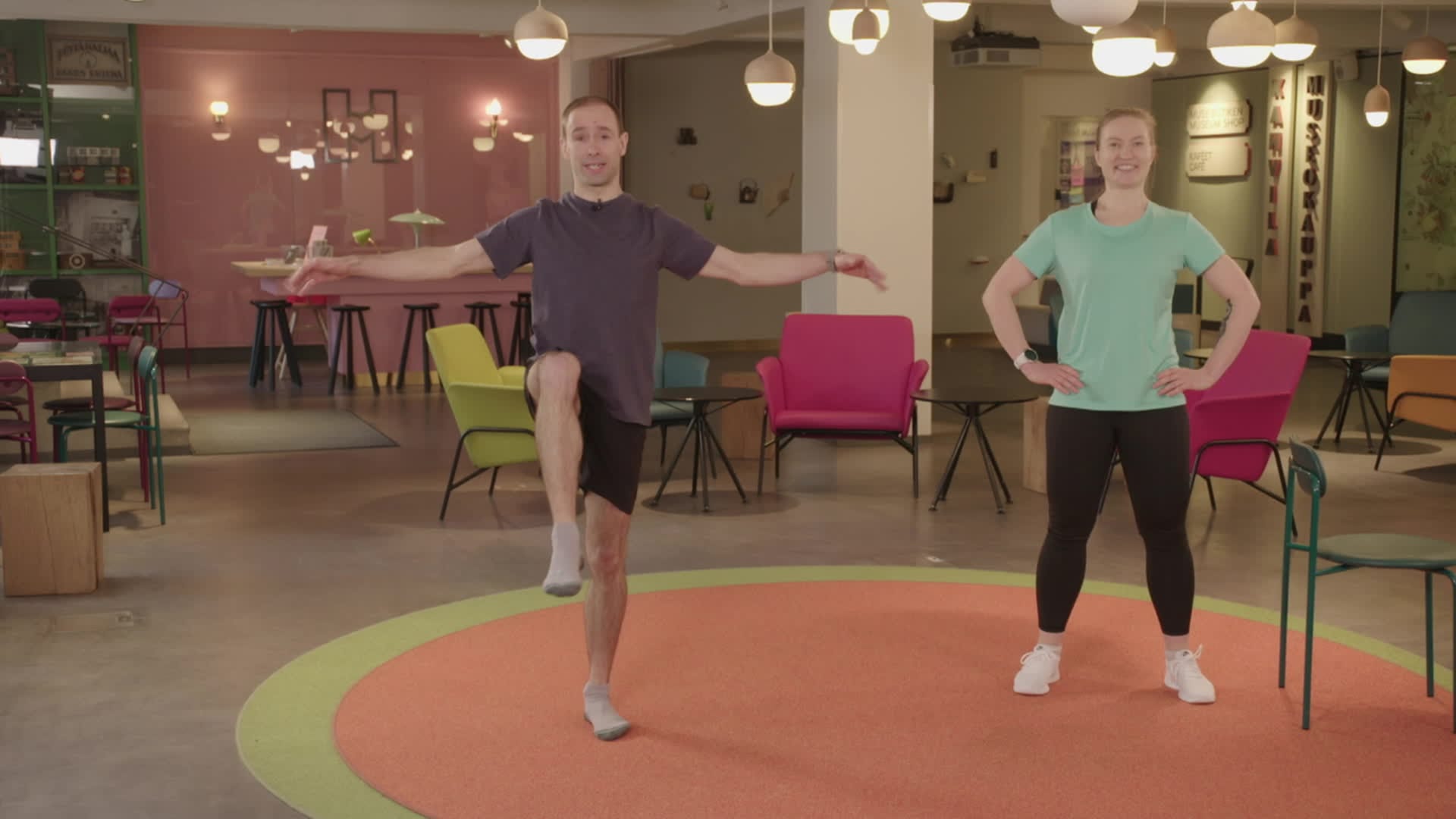 Tasapaino ja voimaharjoitus | Jumppahetki | Yle Areena