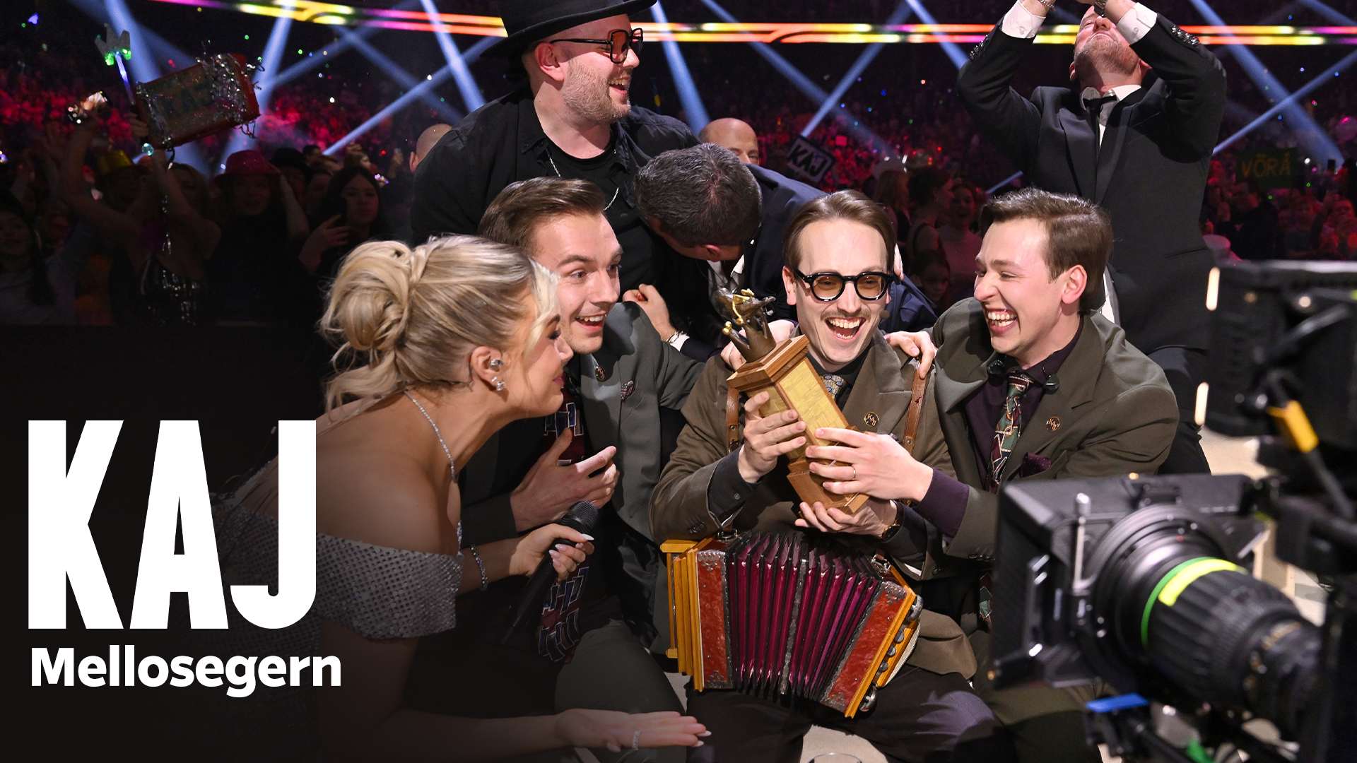 KAJ uppträder efter Mellosegern | Yle Nyheter | Yle Arenan