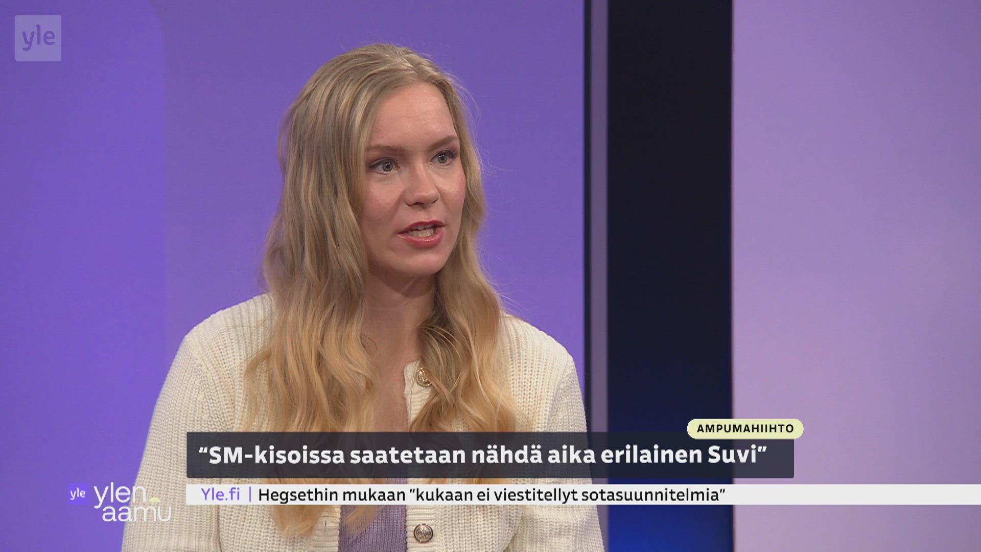 Tärisevätkö kätesi koskaan jännityksestä, ampumahiihtäjä Suvi Minkkinen ...