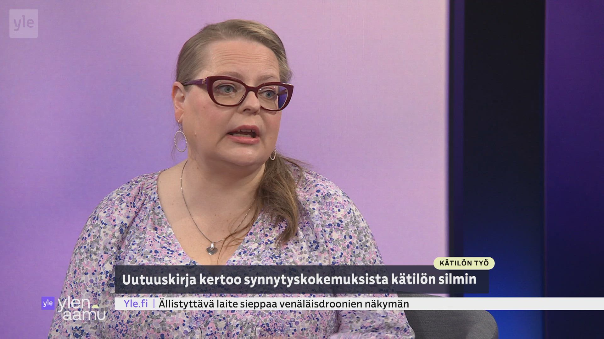 Pitkän linjan kätilö Minna Bergman | Yles morgon | Yle Arenan