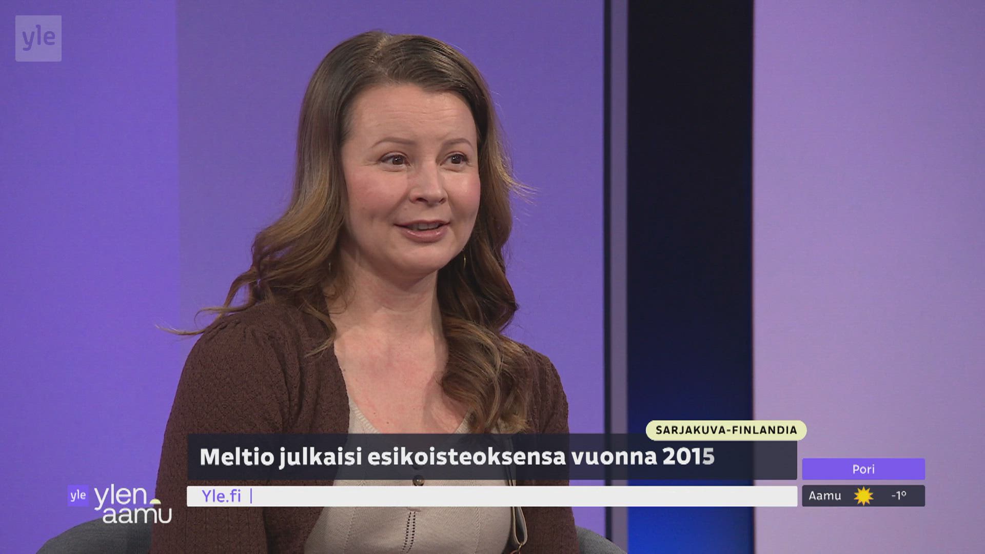 Sarjakuva-Finlandian voittaja Eeva Meltio | Ylen aamu | Yle Areena
