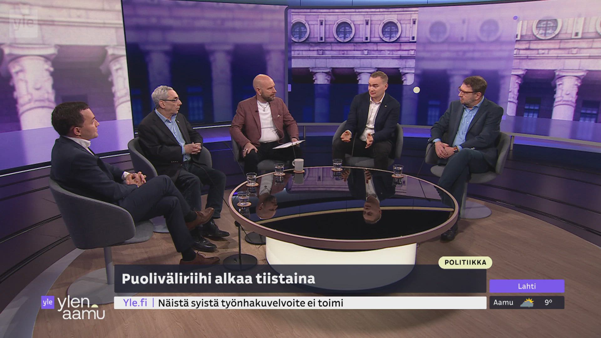 Millaisista lähtökohdista puoliväliriiheen astellaan? | Yles morgon | Yle Arenan