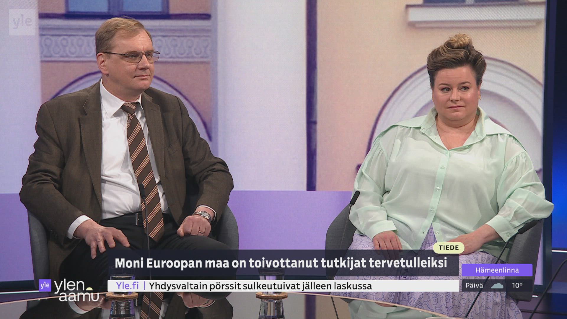 Alkaako Yhdysvalloissa aivovuoto? | Yles morgon | Yle Arenan