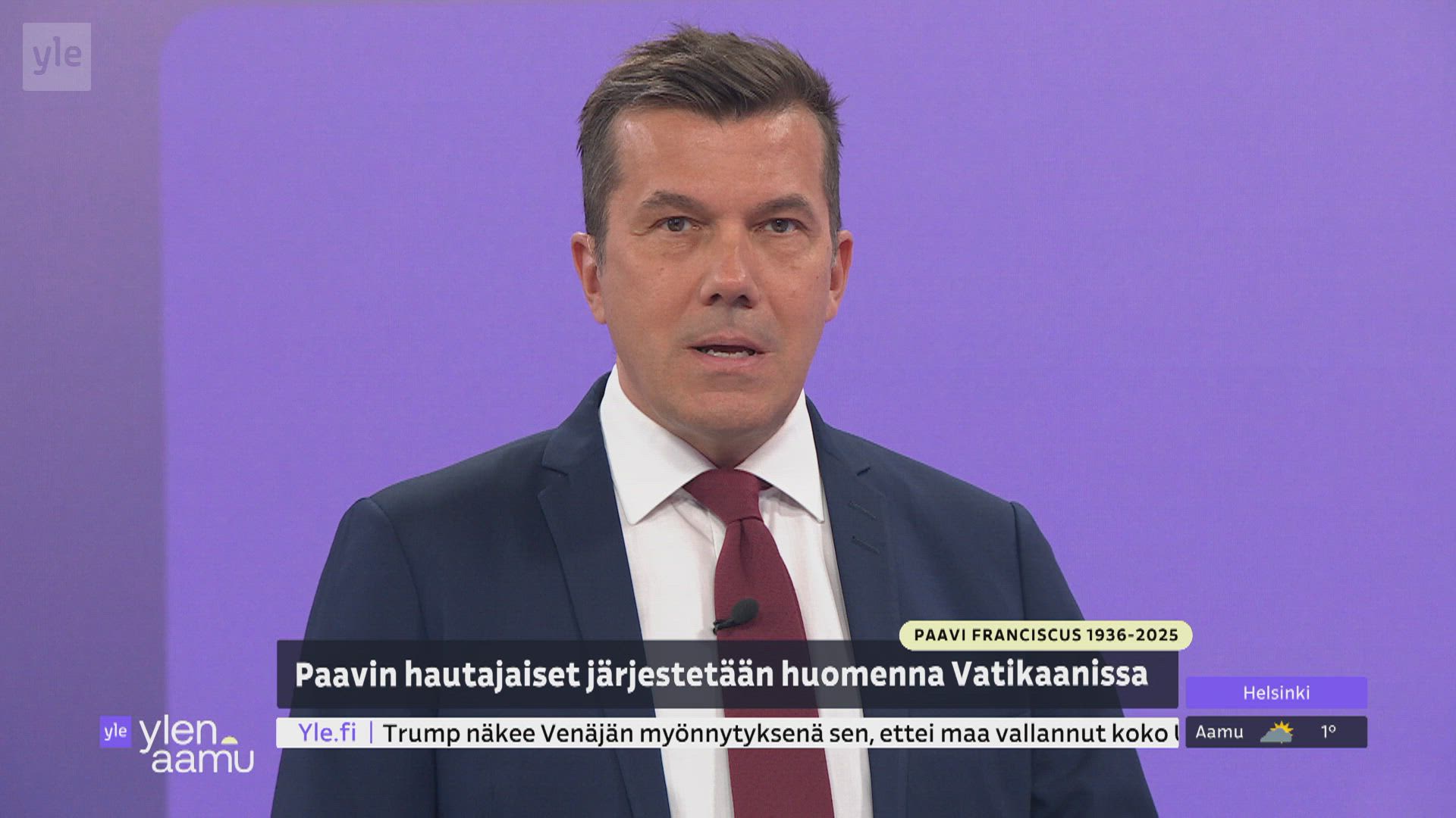 Vatikaani valmistautuu paavin hautajaisiin – "Odotetaan jopa 500 000 ihmistä" | Yles morgon ...