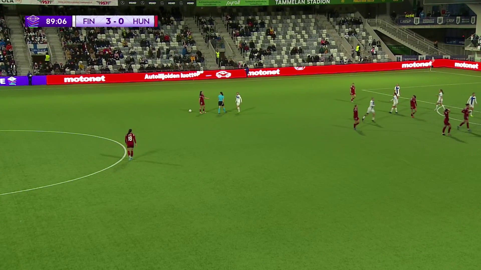 Sanni Franssi gjorde Finlands tredje mål | Sportklipp | Yle Areena