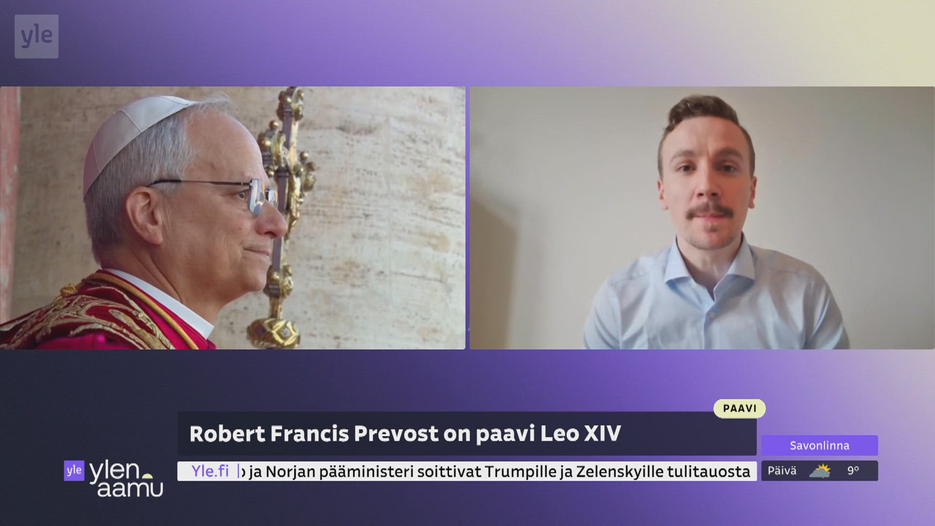 Jatkaako uusi paavi Leo XIV edeltäjänsä linjalla? | Yles morgon | Yle Arenan