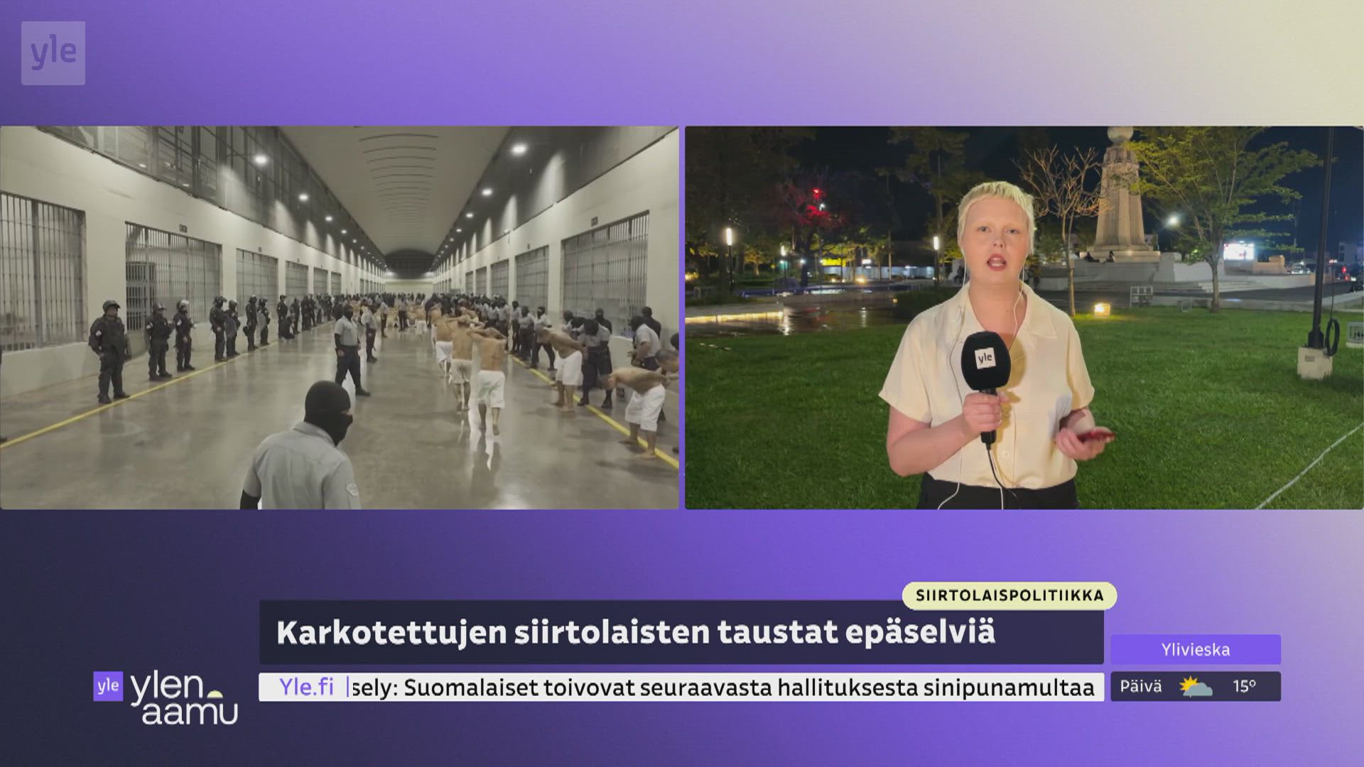 Yle El Salvadorissa: pahamaineinen siirtolaisvankila | Ylen aamu | Yle Areena