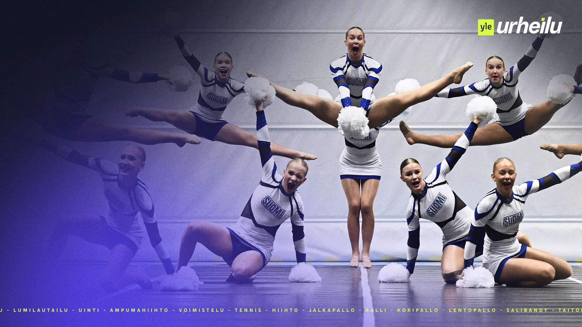 Naisten cheersarja ja sekacheersarja | Cheerleading | Yle Areena