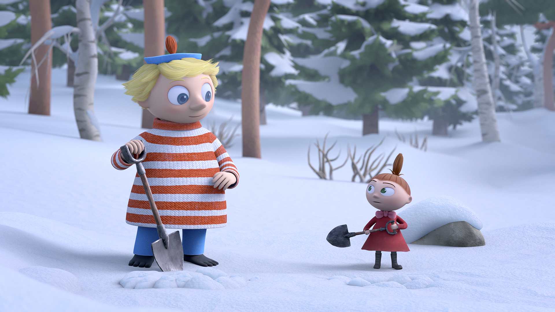 K4, J8: Hyytävä kylmyys | Muumilaakso | Yle Areena