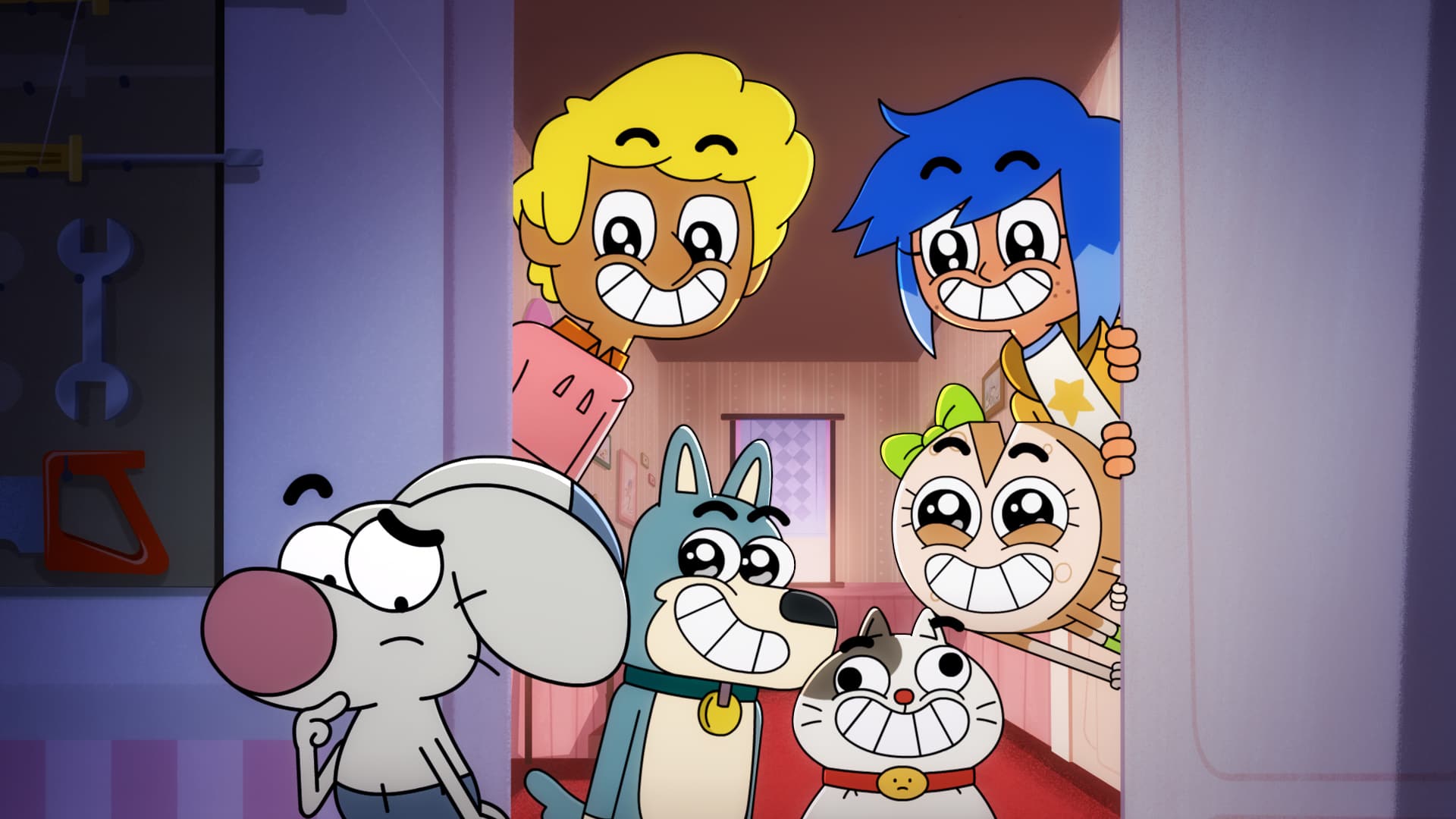 Toinen hiiri | Poika, tyttö, koira, kissa, hiiri ja juusto | Yle Areena