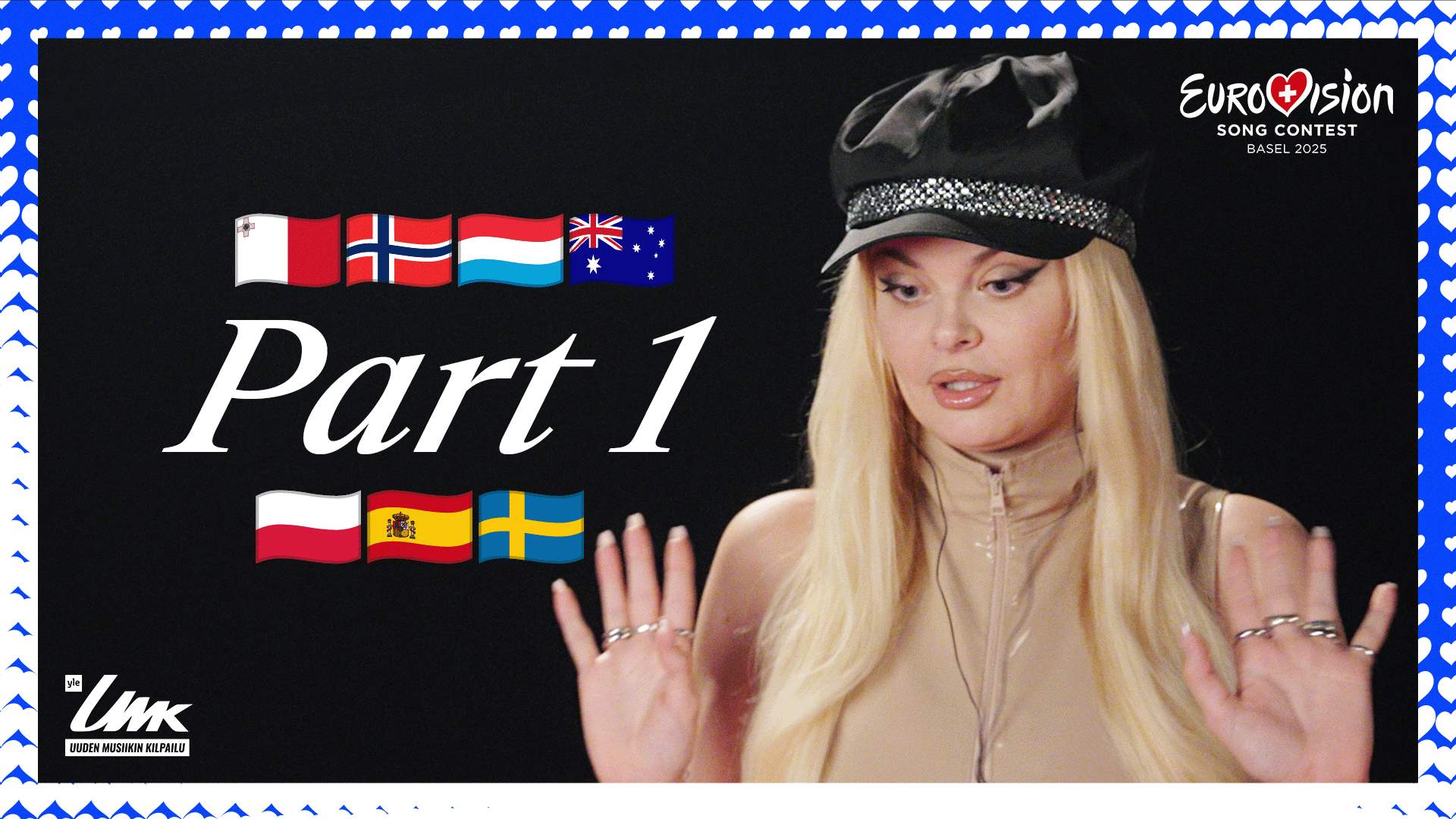 Erika Vikman reagoi euroviisubiiseihin 2025, osa 1 | Eurovision Song ...