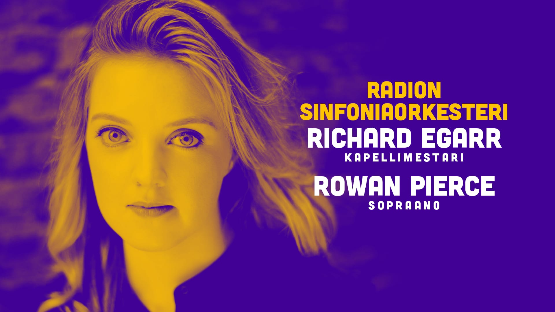 Richard Egarr & Rowan Pierce | Radion sinfoniaorkesterin konsertti | Yle Areena