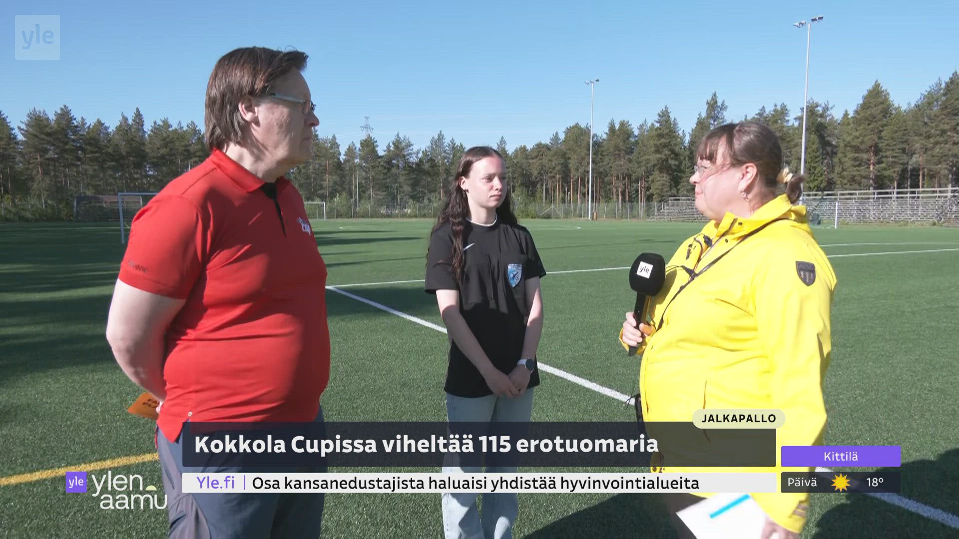 Futisseurat keksivät keinoja rauhoittaa katsomokäytöstä | Yles morgon | Yle Arenan