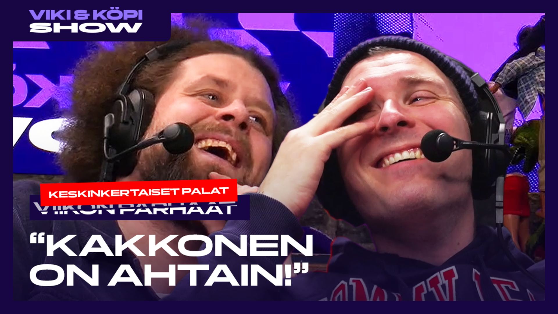 Keskinkertaiset palat: ”Kakkonen on ahtain!” | Viki ja Köpi Show | Yle ...