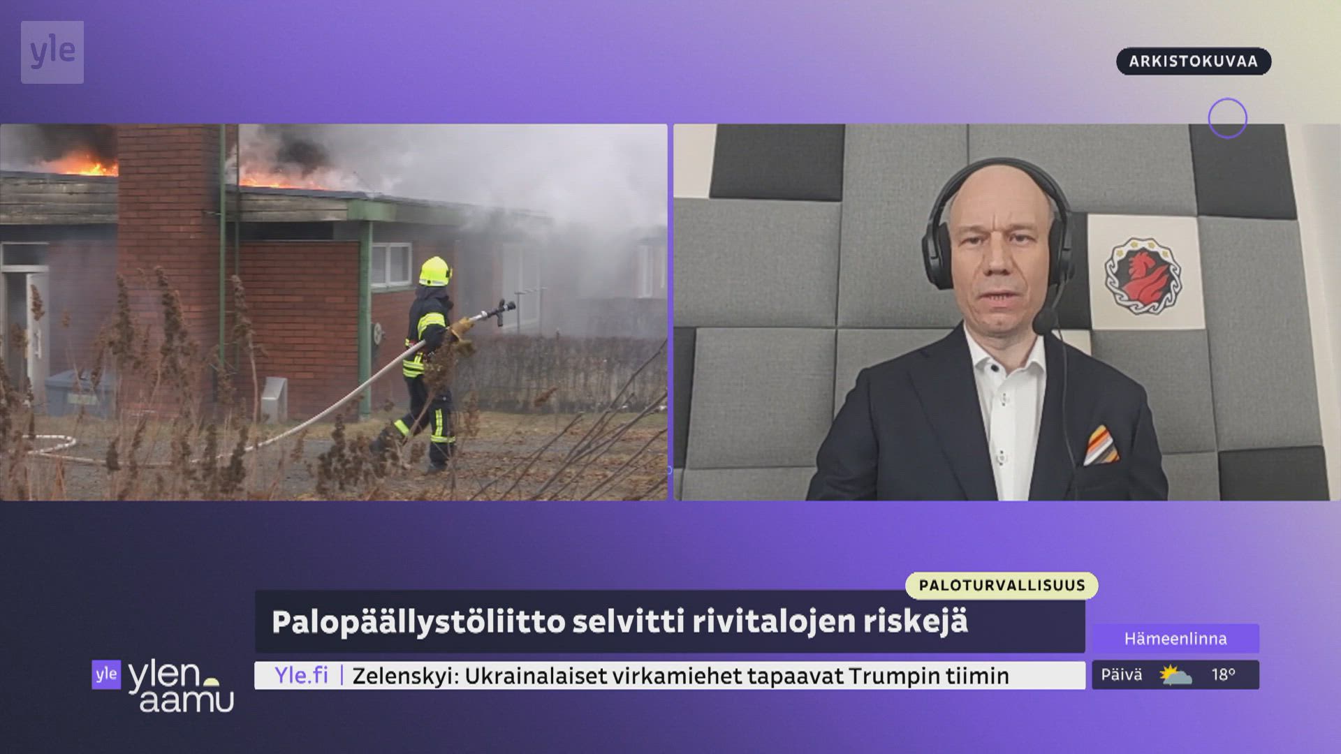 Rivitalojen paloturvallisuudessa puutteita | Ylen aamu | Yle Areena