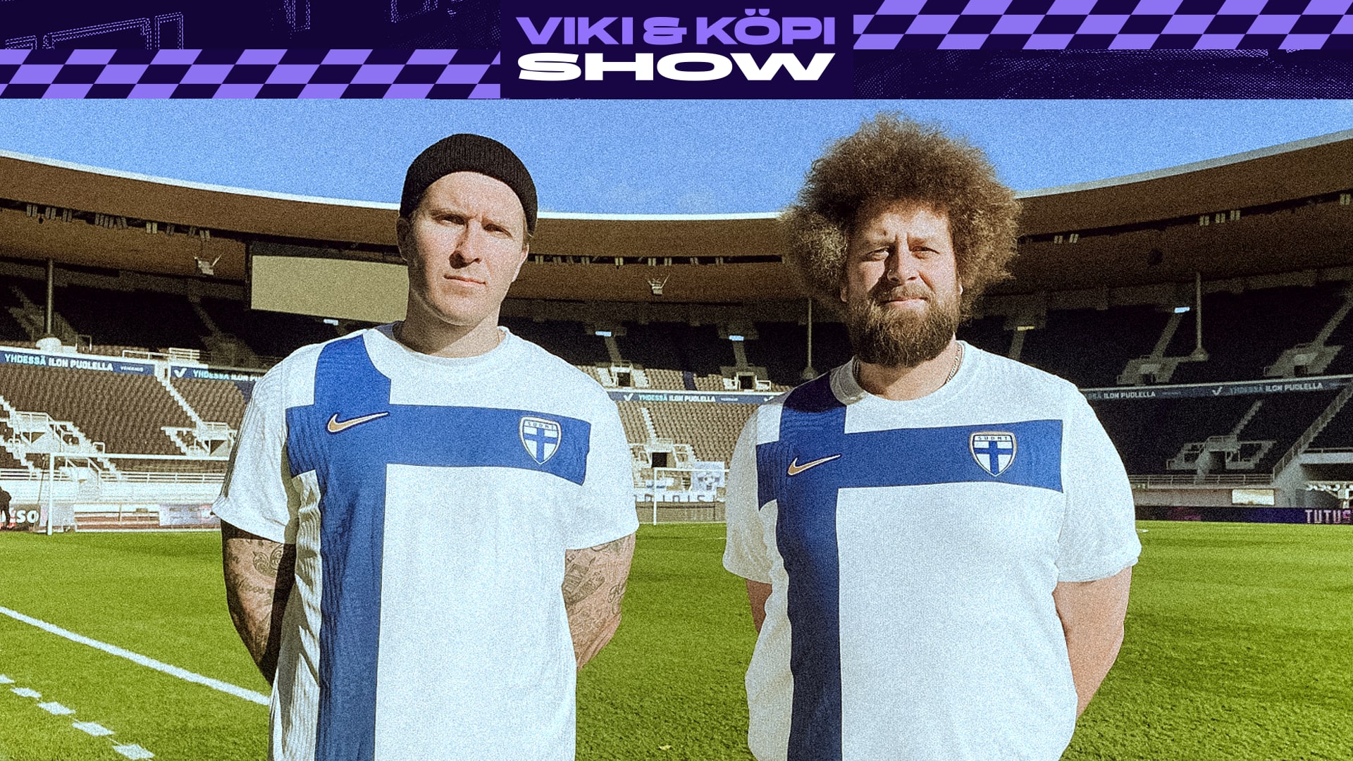 K3, J22: Stadionlähetys | Viki ja Köpi Show | Yle Areena