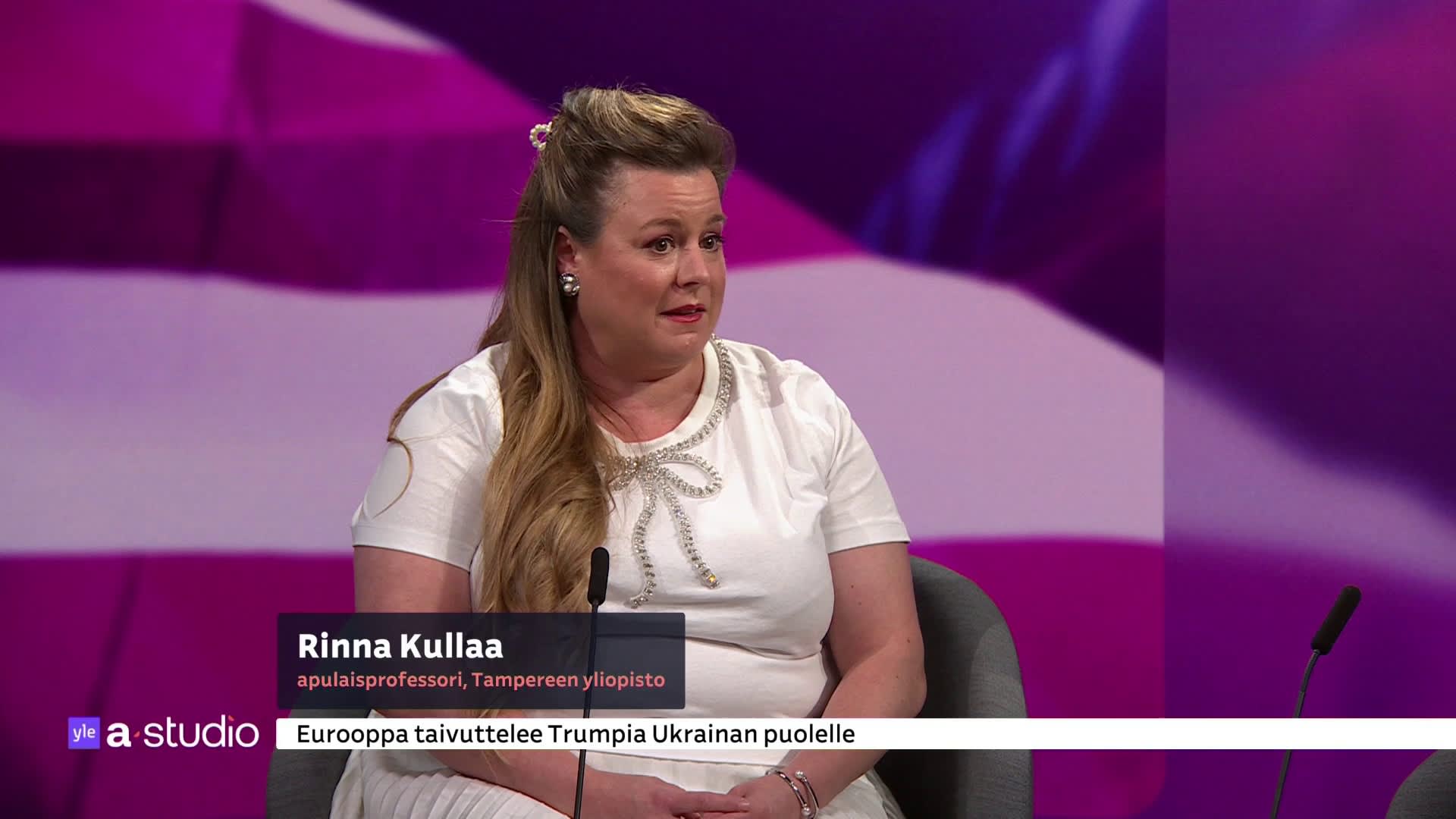Eurooppa taivuttelee Trumpia Ukrainan puolelle | A-studio | Yle Areena