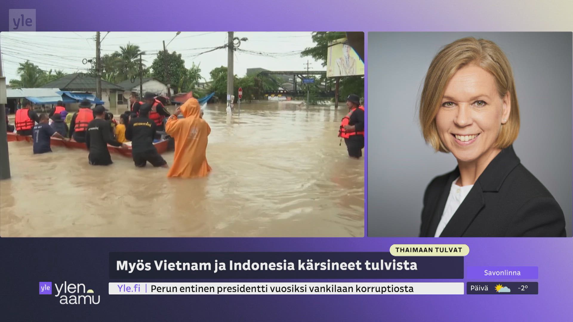 Thaimaan tulvat | Ylen aamu | Yle Areena