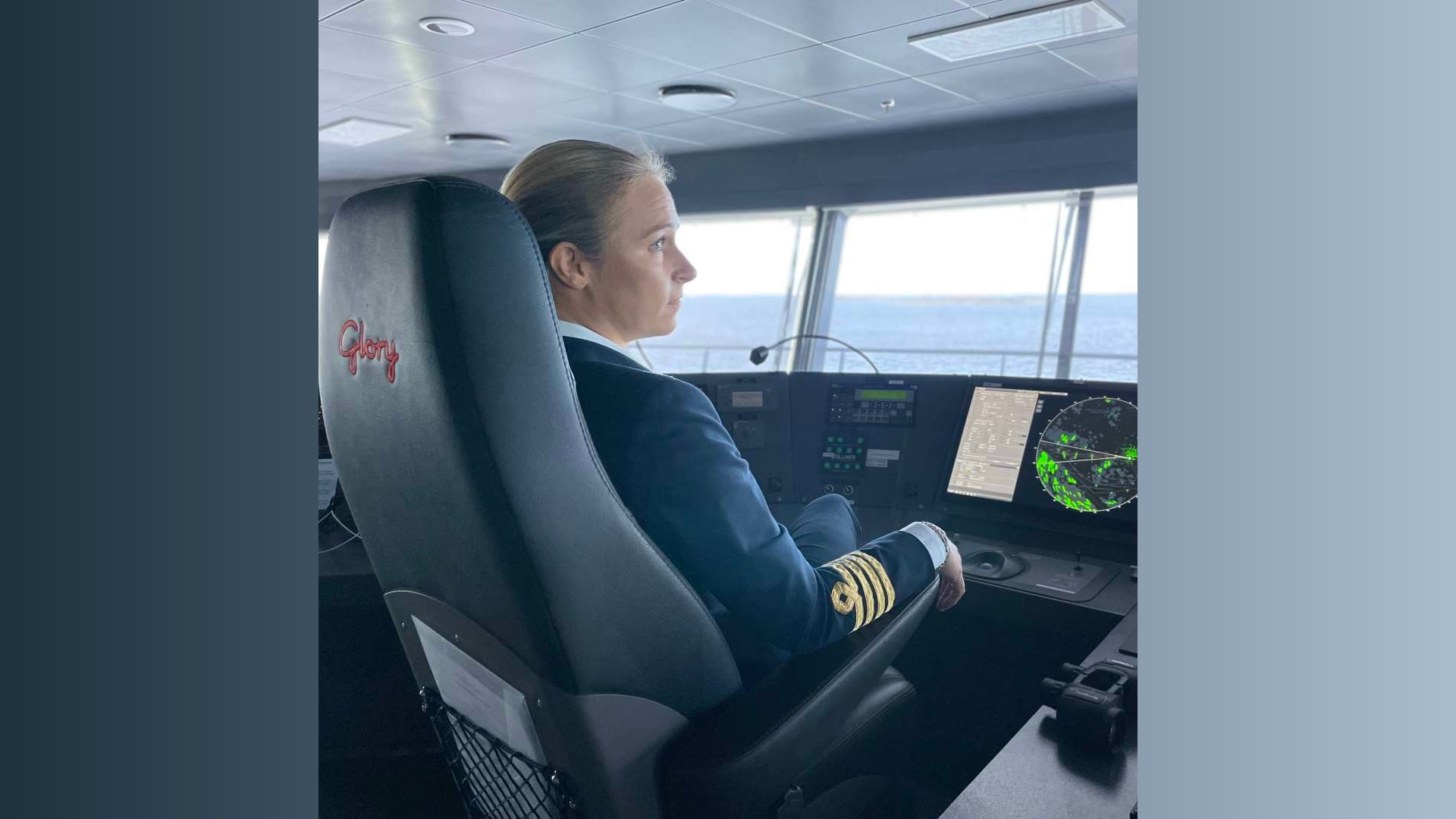 Pamela Mäkelä är befälhavare på Viking Glory | Yle Åboland | Yle Arenan