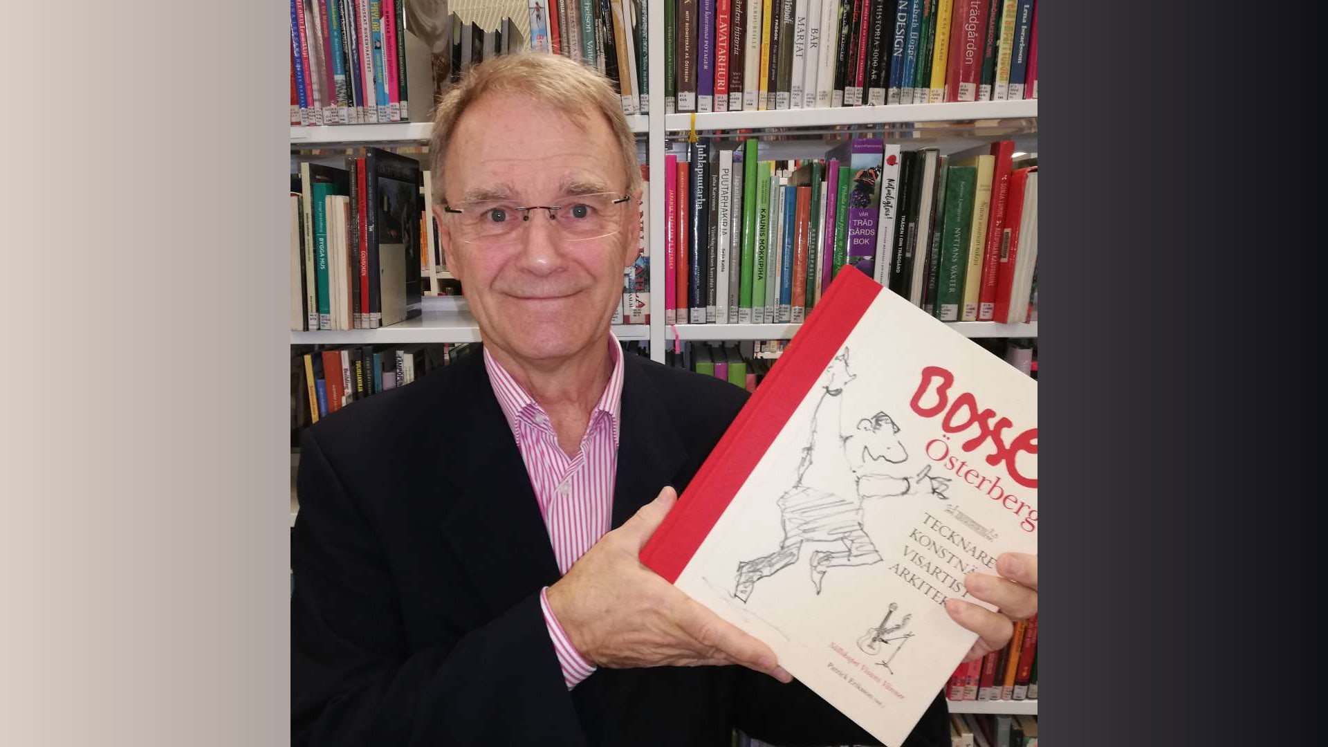 Patrick "Pata" Eriksson sammanställde bok om Bosse Österbergs livsverk ...