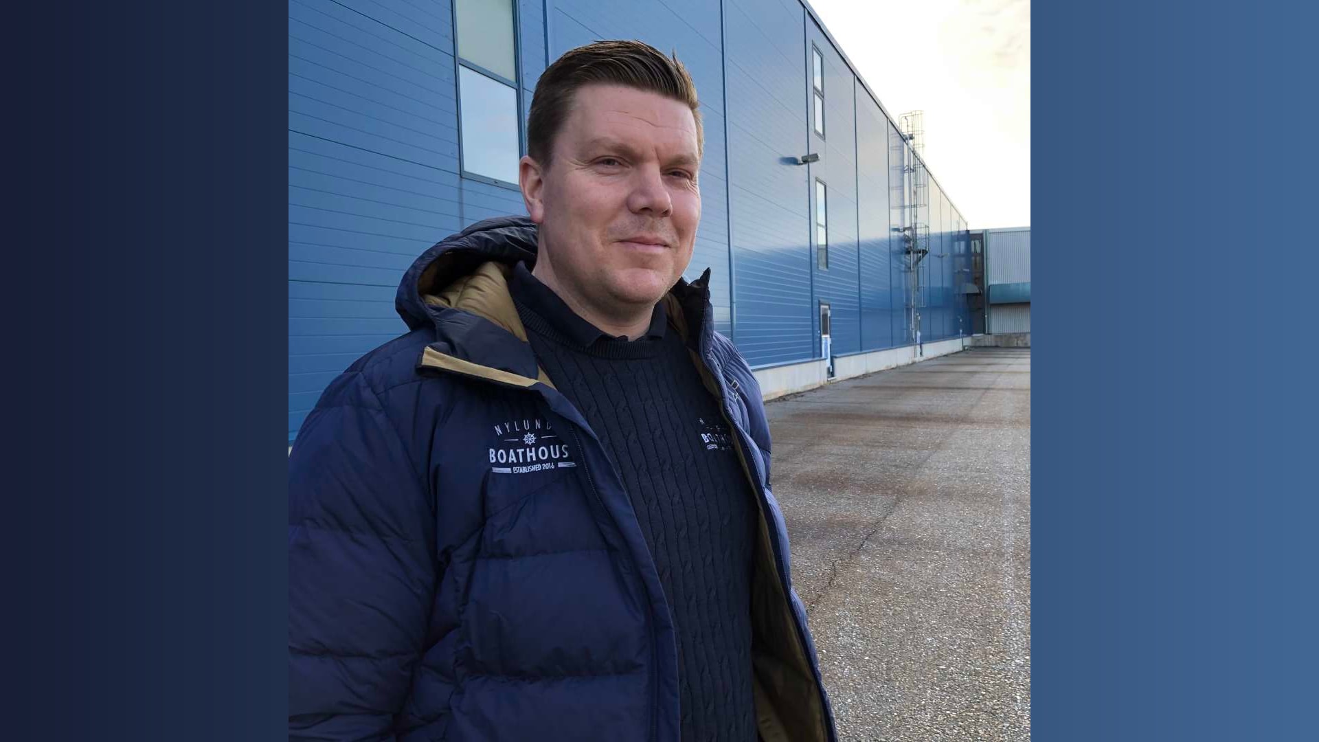 Båtföretagare Michael Nylund om köpet av gamla rörfabriken i Lappvik ...