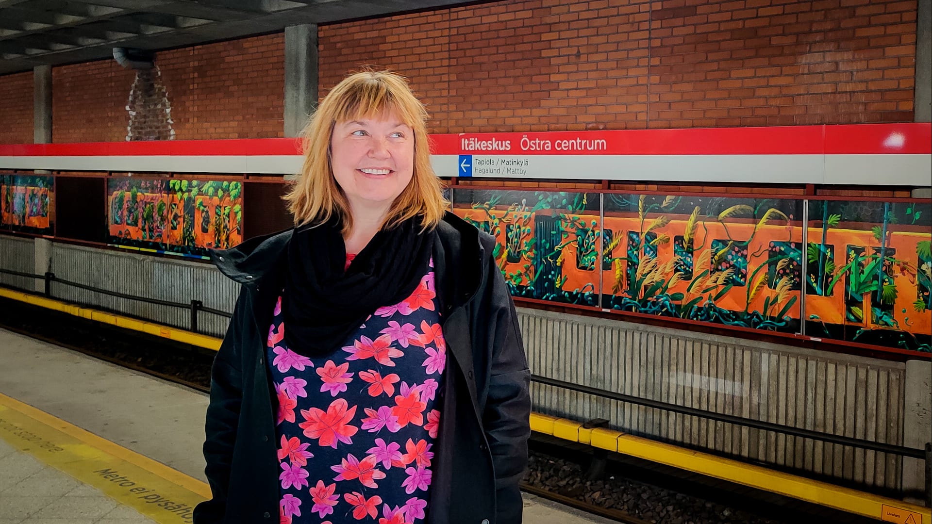 Rösten du hör varje dag: Carla Rindell har varit metrons röst i närmare ...