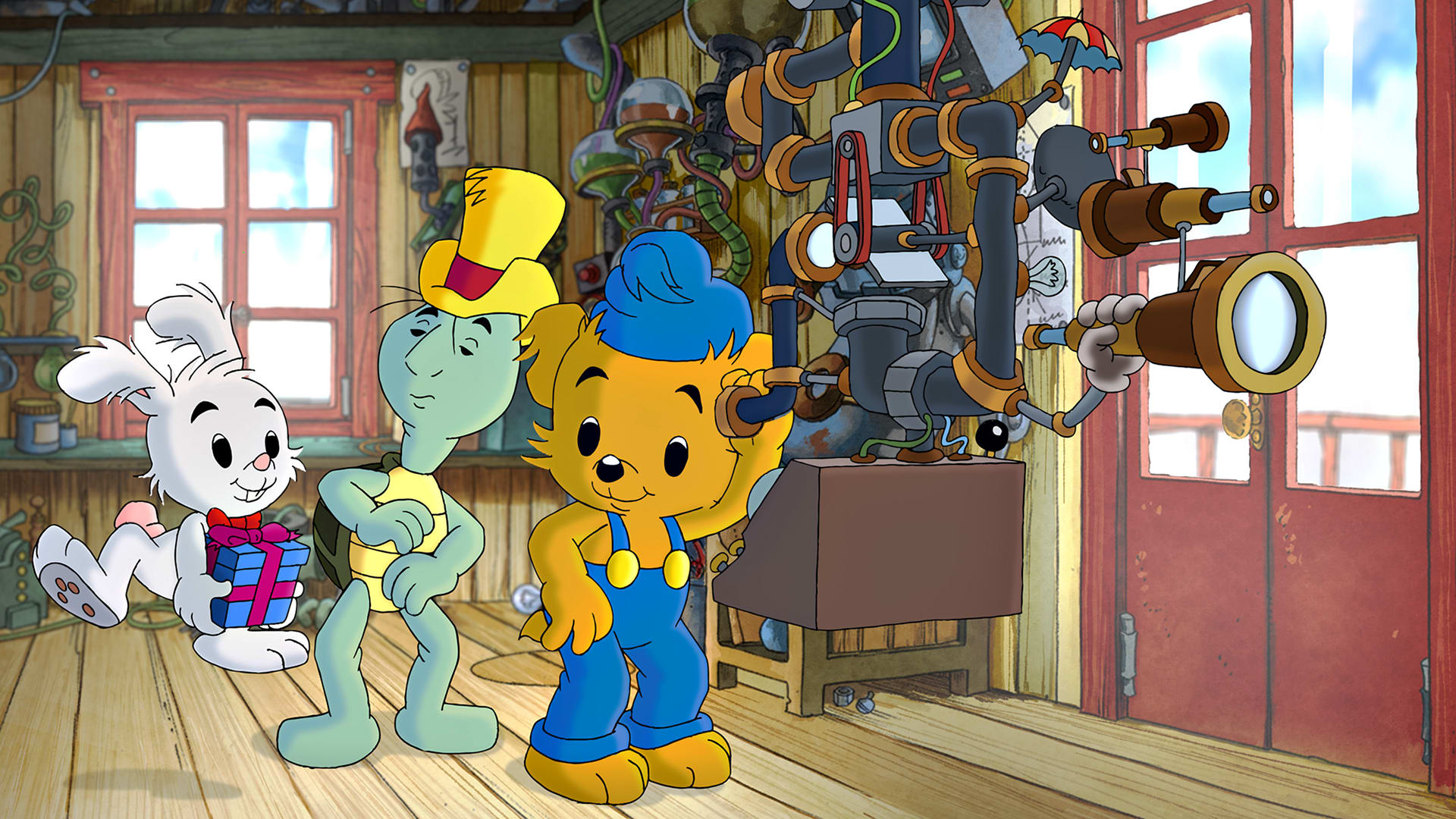 Avsnitt 1: Bamse och Tjuvstaden (T) | Bamse och Tjuvarnas stad | TV ...