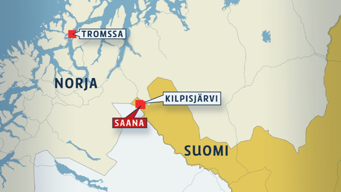 Saana Kartta | Kartta