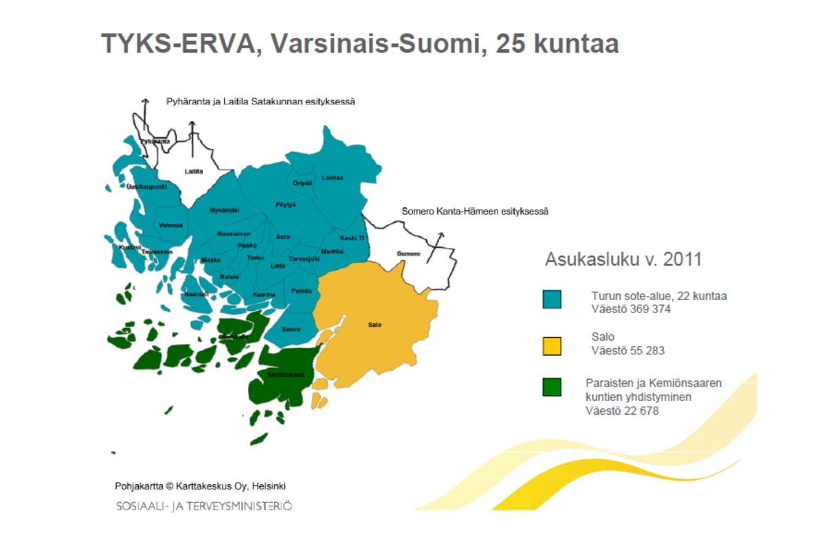Laitila ja Pyhäranta Rauman sote-alueelle | Yle Uutiset | yle.fi