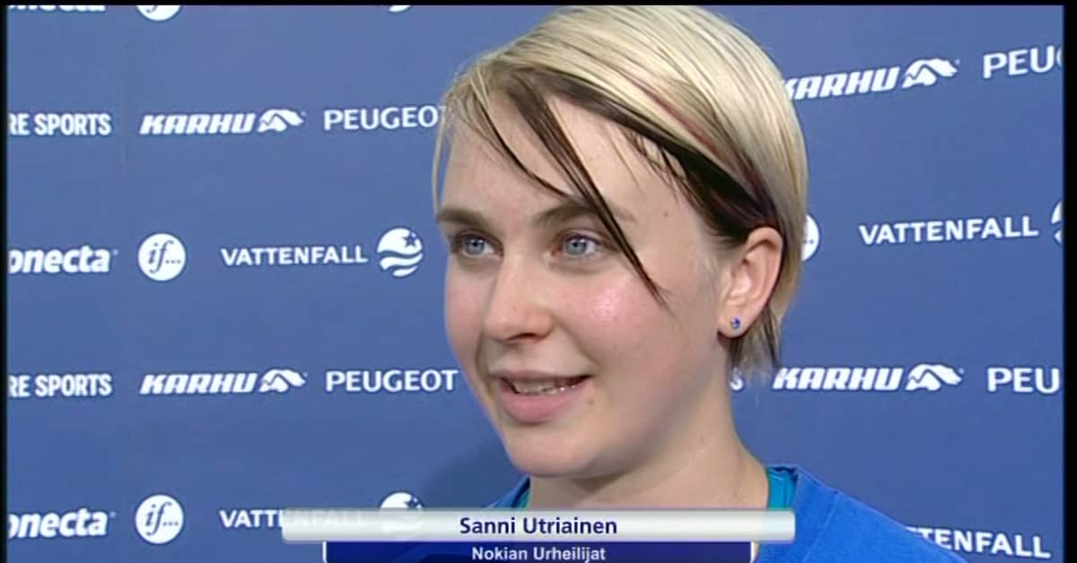 Arkistojen kätköistä: Keihäänheittäjä Sanni Utriainen kiskaisi nuorten ...