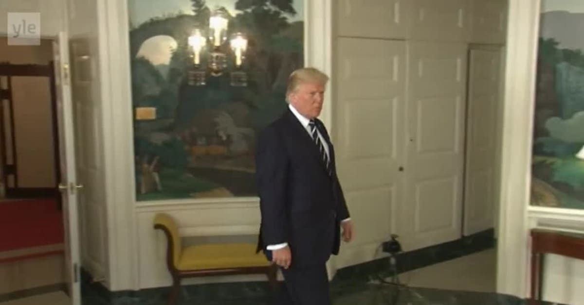 Presidentti Donald Trump: "Tämä oli puhdasta pahuutta" | Yle